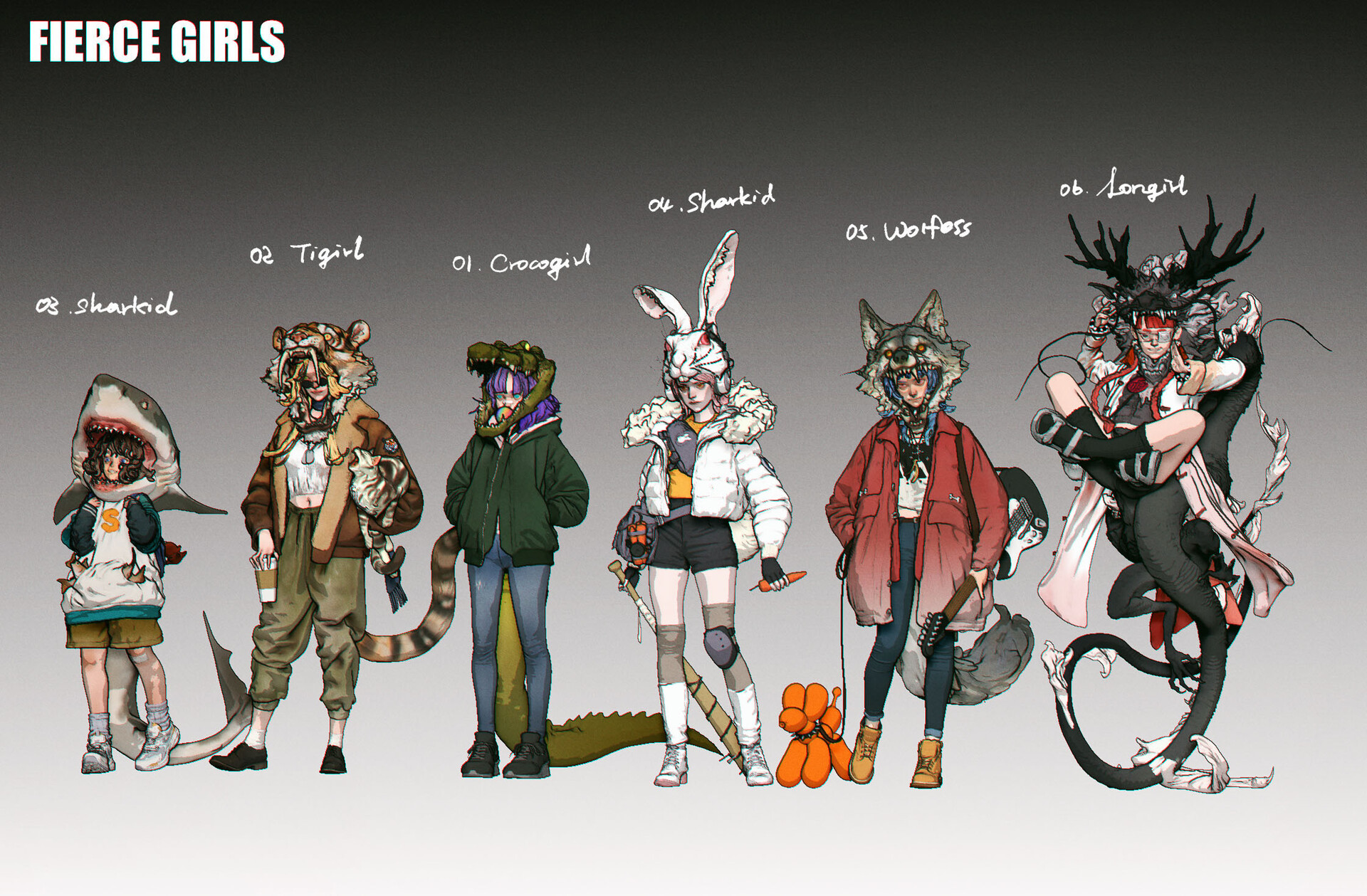 Entei Ryu - LONGIRLcolor