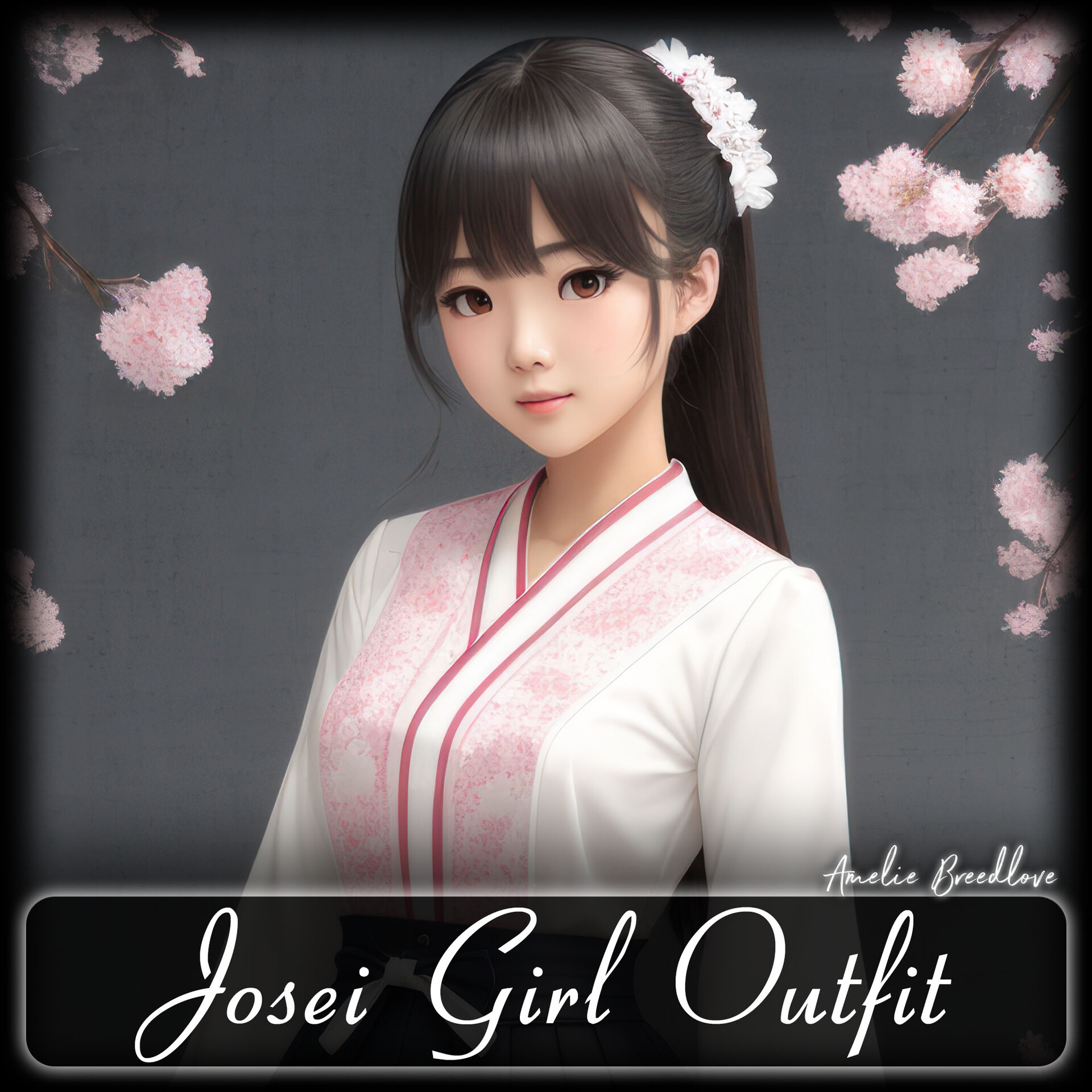 ArtStation - 300 Josei Girl Outfit Reference Pack | 4K | v.21