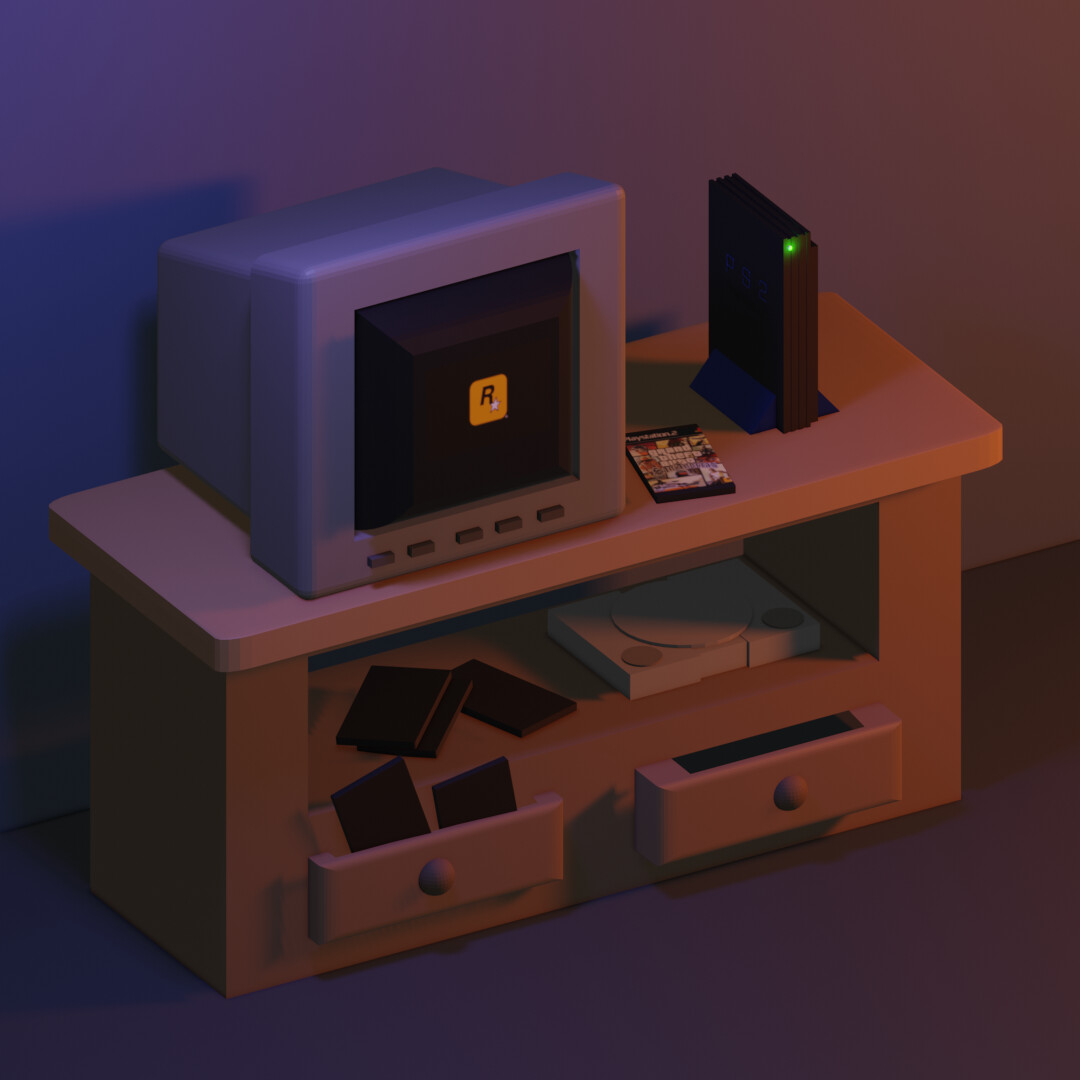 ArtStation - PlayStation Nostalgia