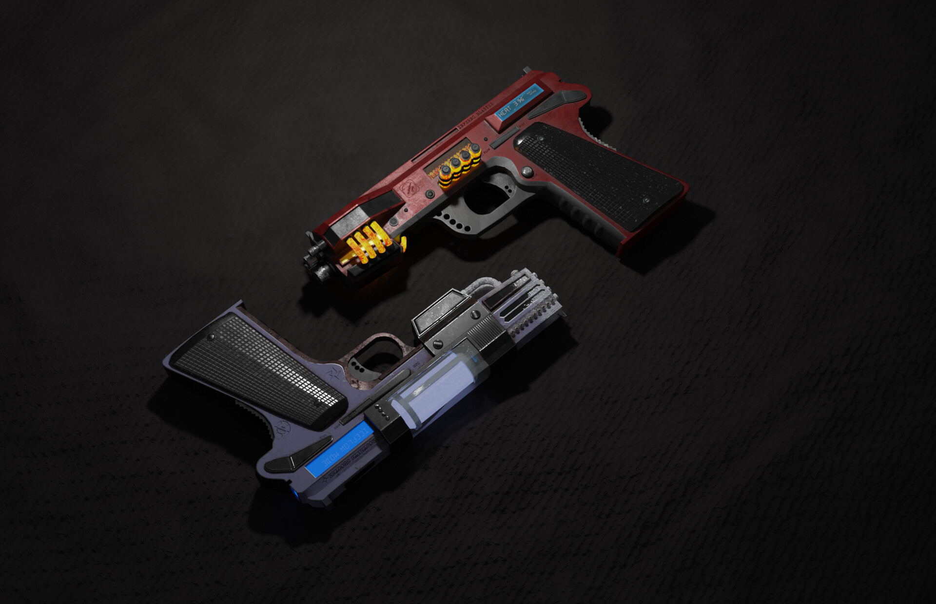 ArtStation - Elemental Arms (Concept of Weapons)