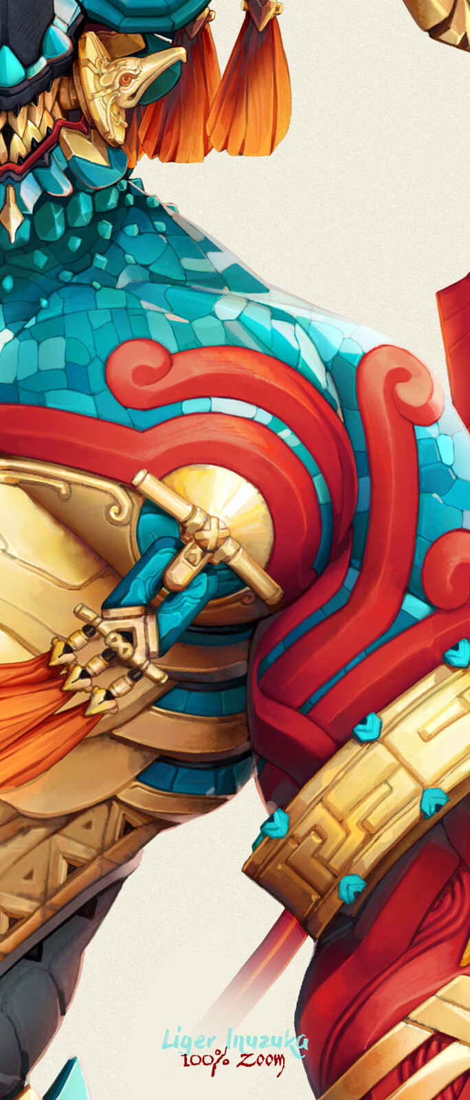 Liger Inuzuka - Warframe: Huītzilōpōchtli Styanax Deluxe