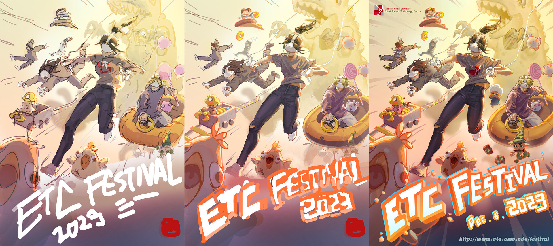 Xinyu Ai (Charlotte) - CMU ETC Student Festival Poster