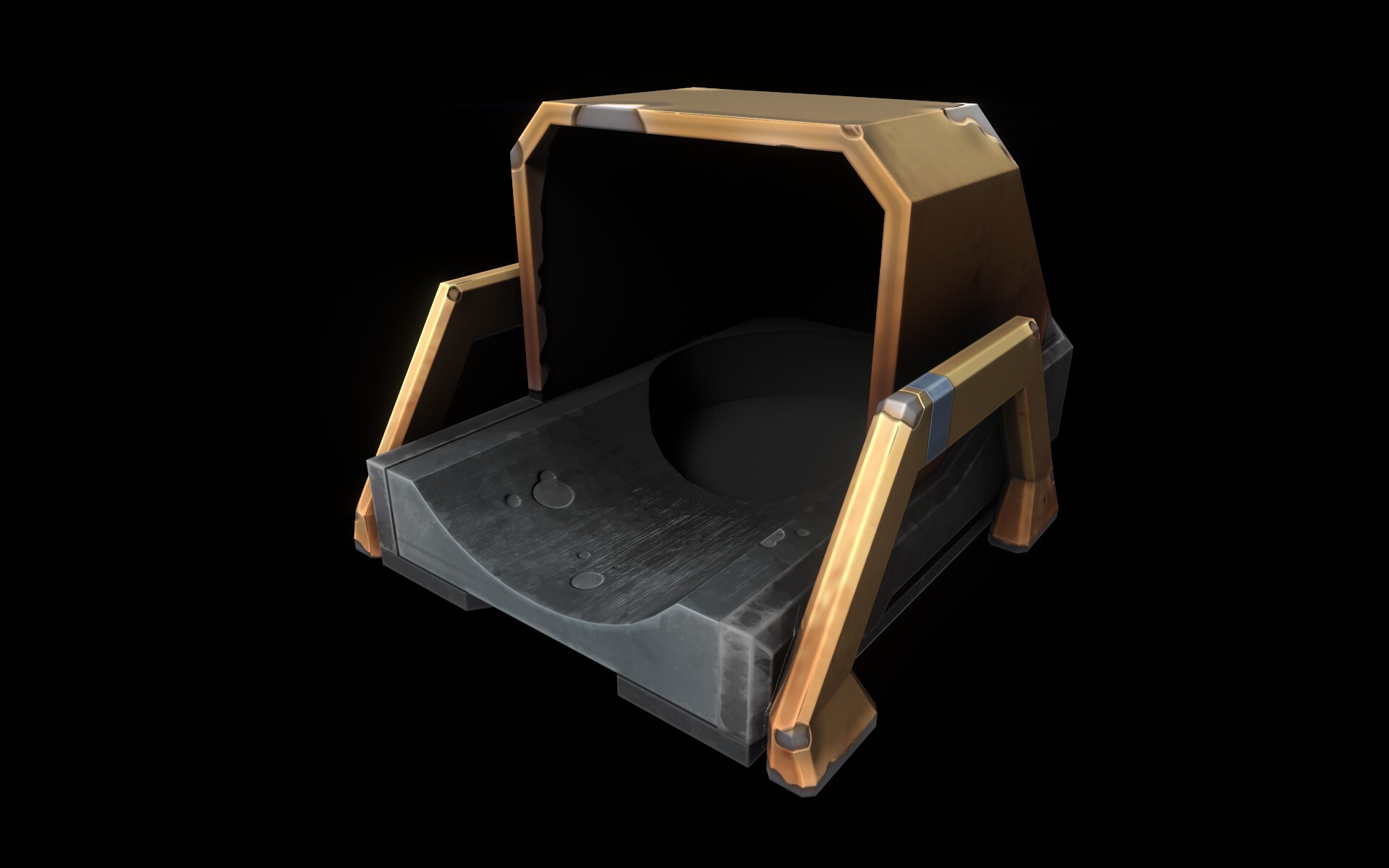 Chris Bohlen - Mine Launcher Stylized Models