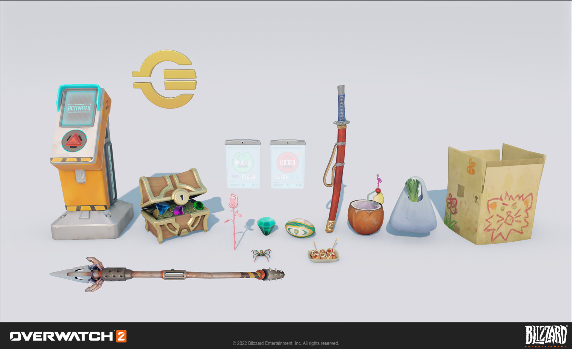 Enya Embers - OW2 - Props, charms, and souvenirs