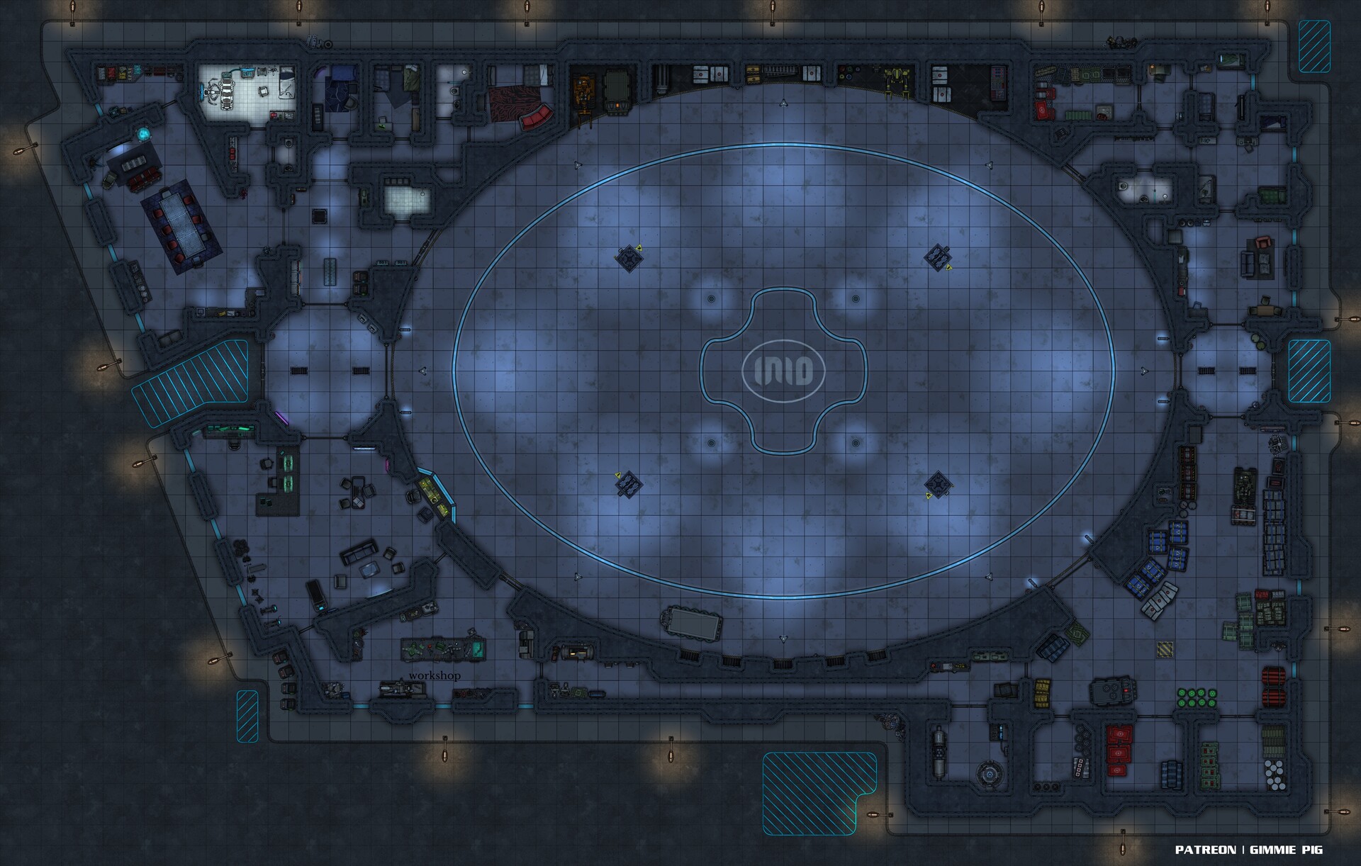 ArtStation - Docking Bay 96
