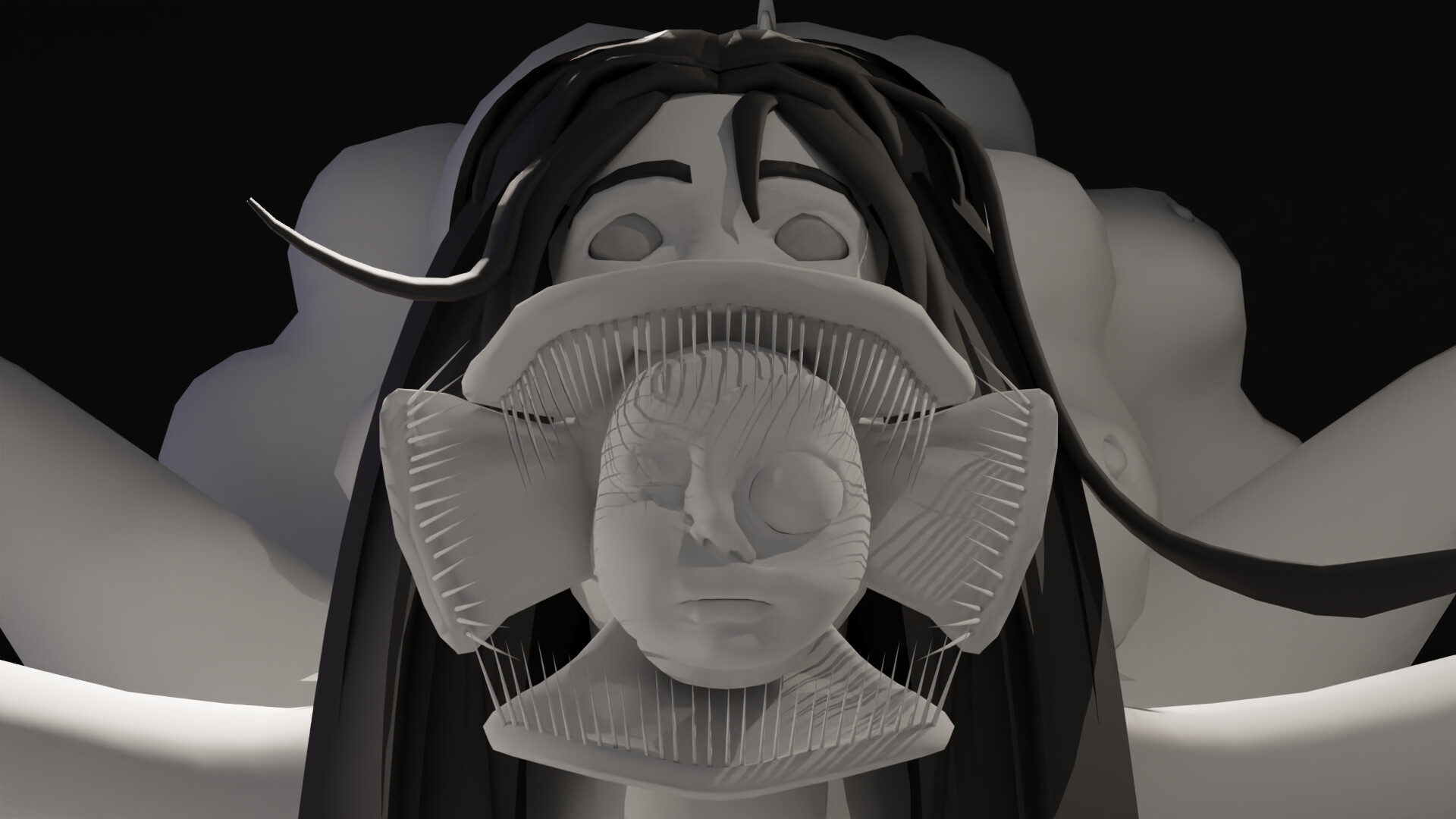 ilyu.ziya - Intern Project - 3D Miasmic Wretchspawn Horrorina Character ...