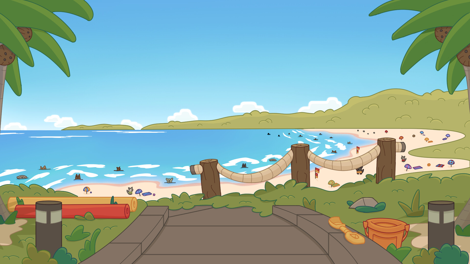 ArtStation - Beach Scene