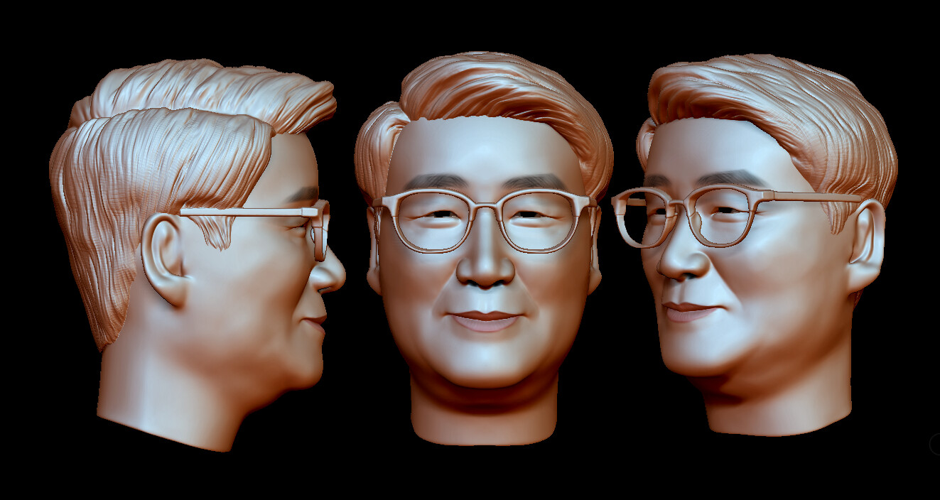 Billy Eong - Head sculpts