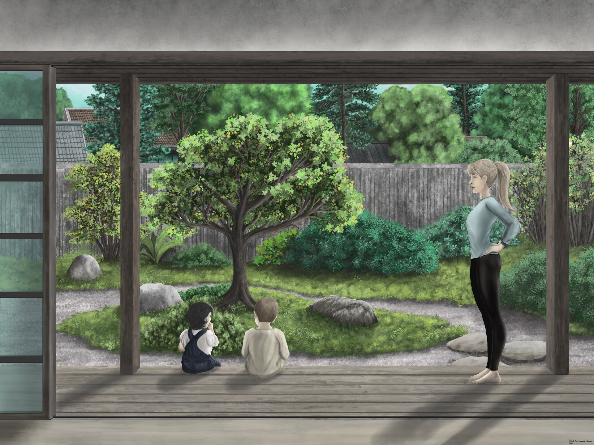 ArtStation - Zen garden 7