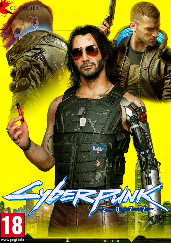ArtStation - My original poster design for Cyberpunk 2077, and ...