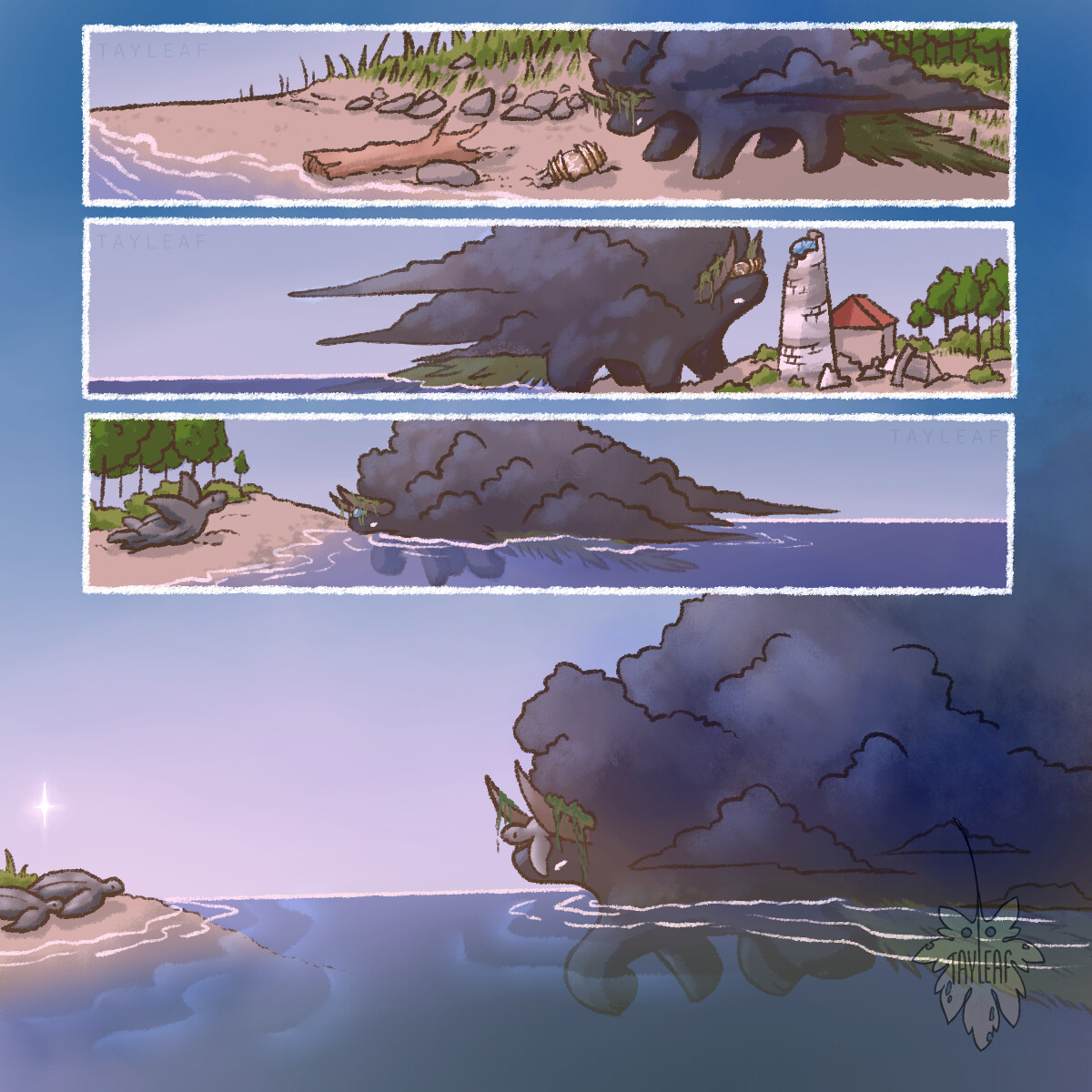 ArtStation - Ebb and Flow Event Comic