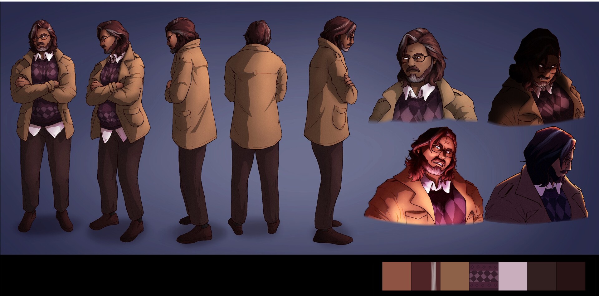 ArtStation - (uni work) character design