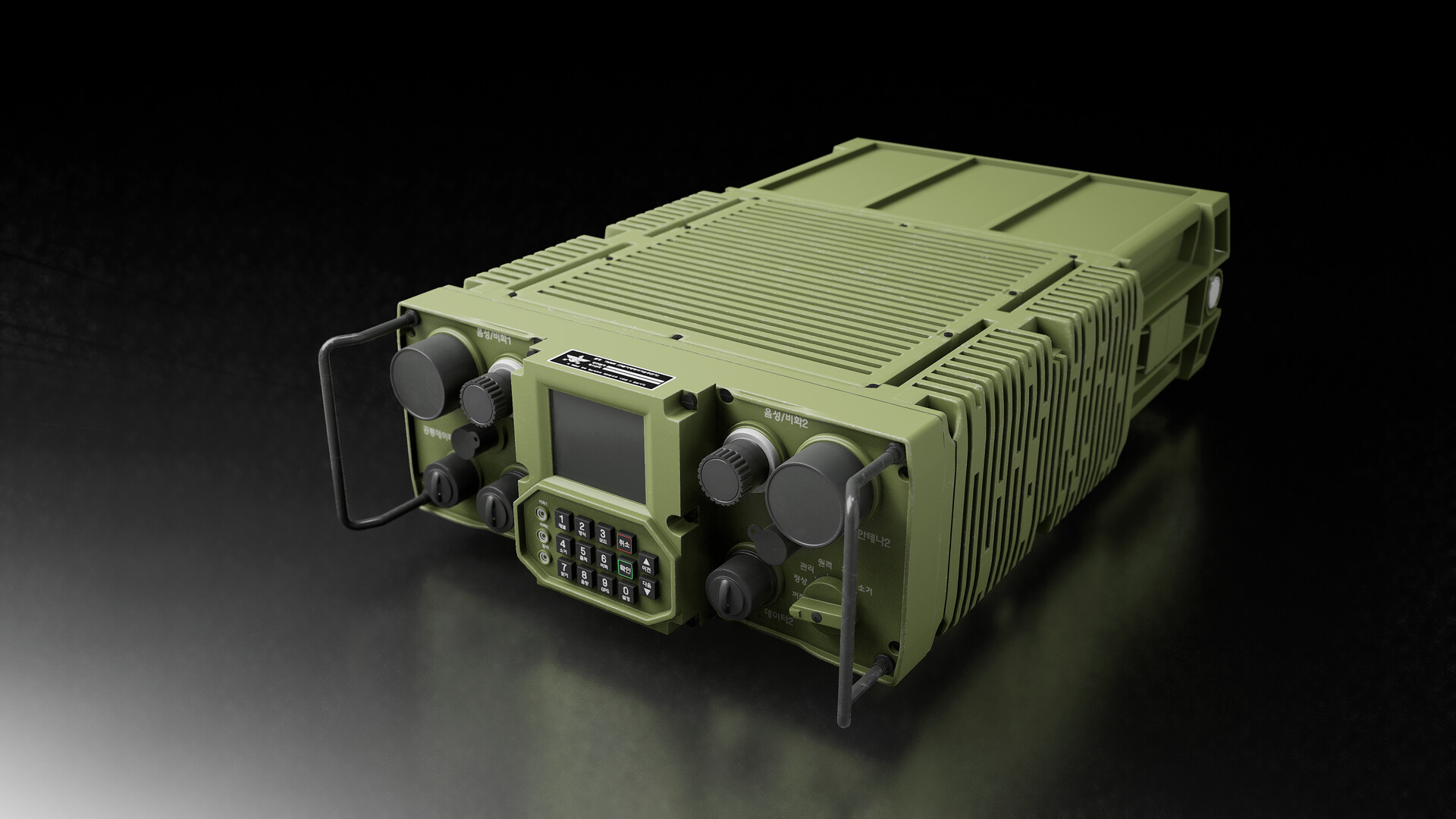 ArtStation - TMMR (South korean millitary - digital wireless transceiver)
