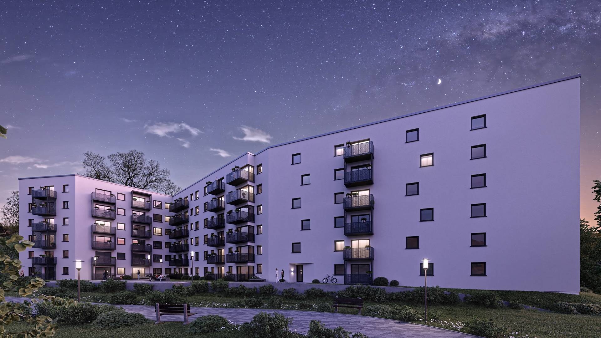 ArtStation - Apartment complex for Soltex