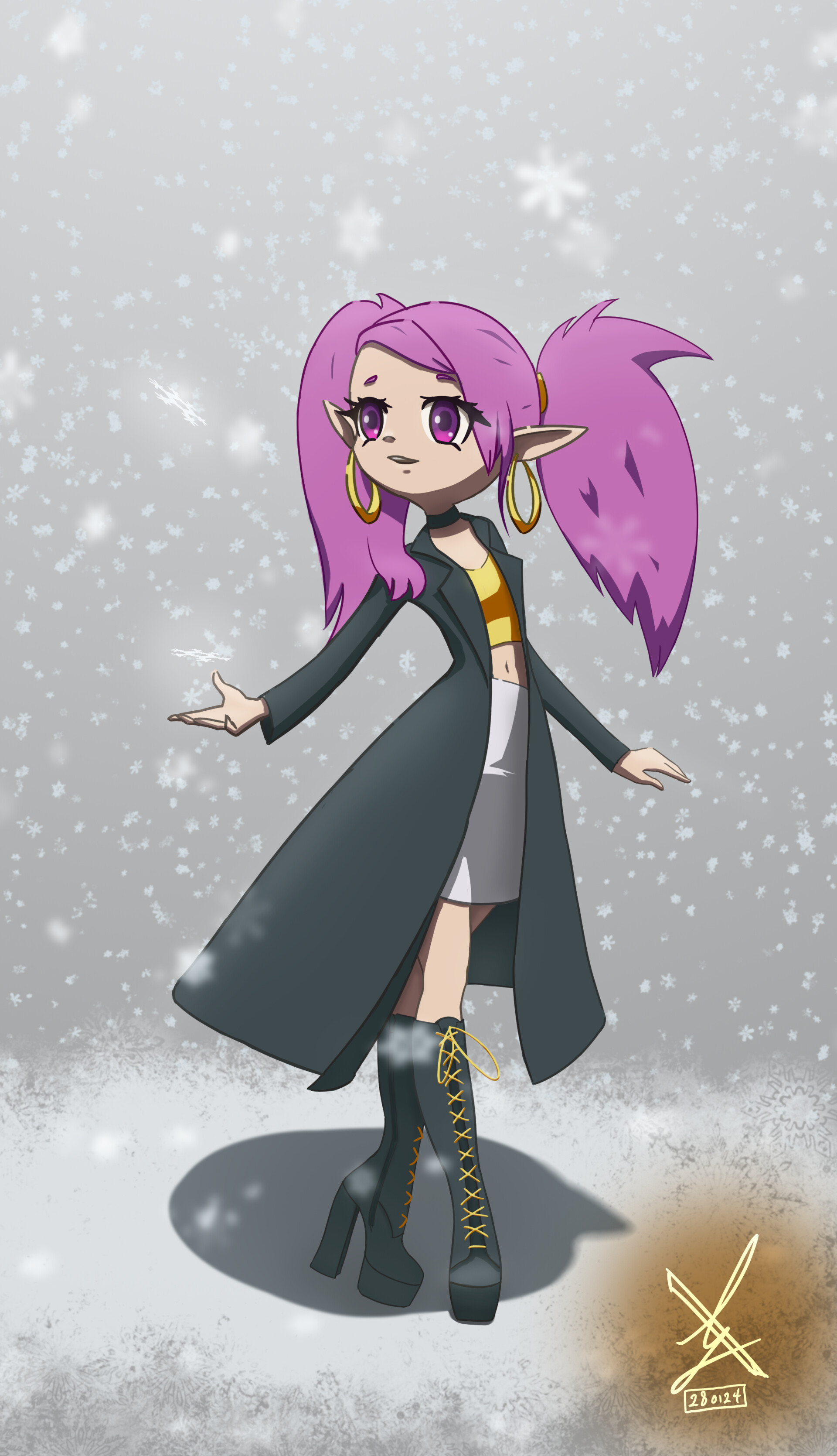 ArtStation - Snowcatcher