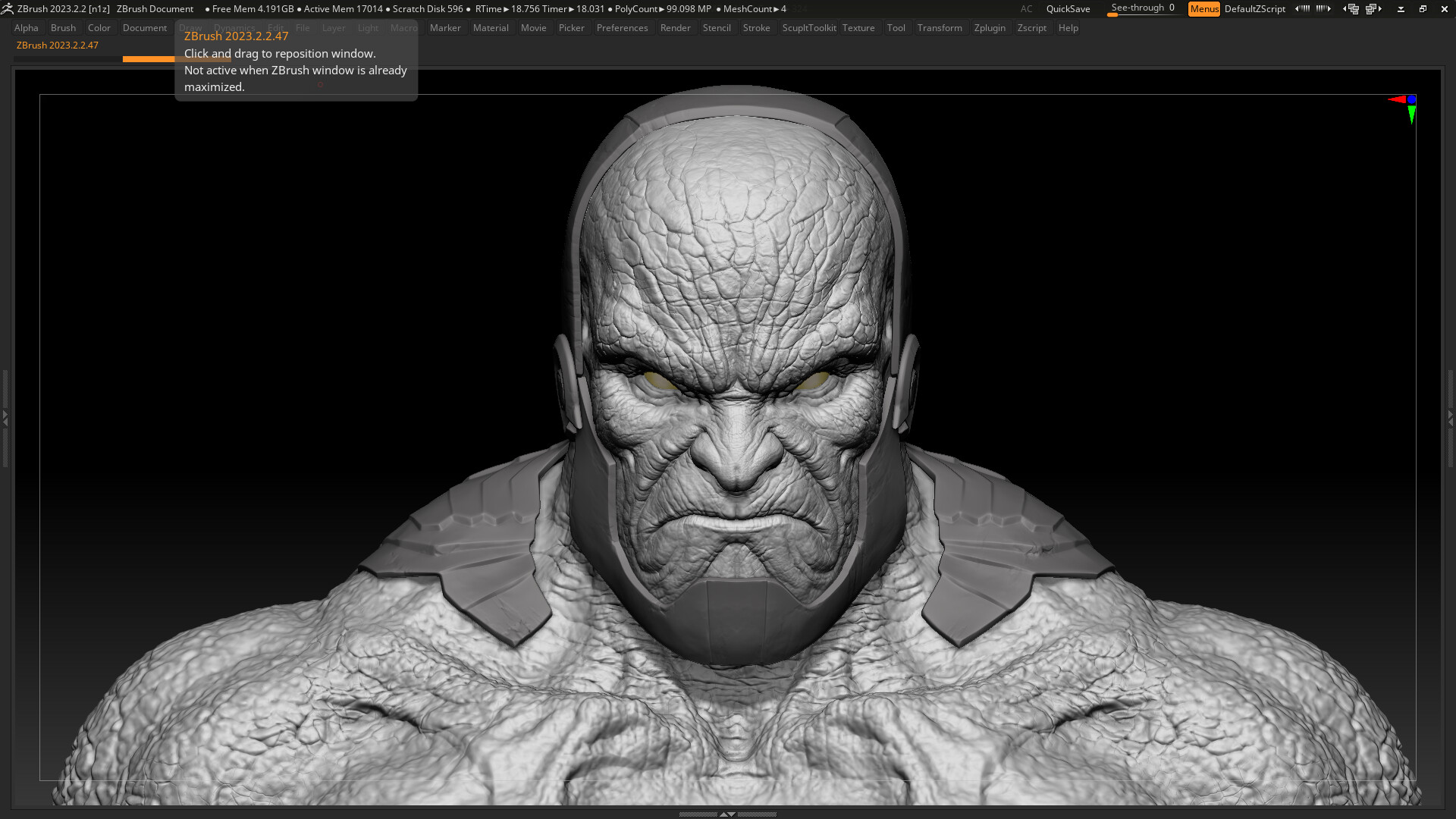 ArtStation - Darkseid DC