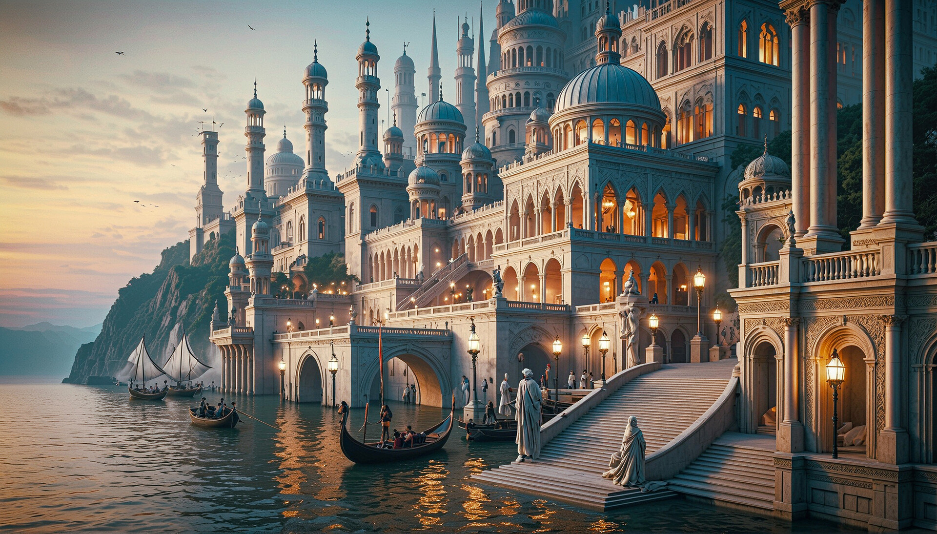 ArtStation - Serene Riviera