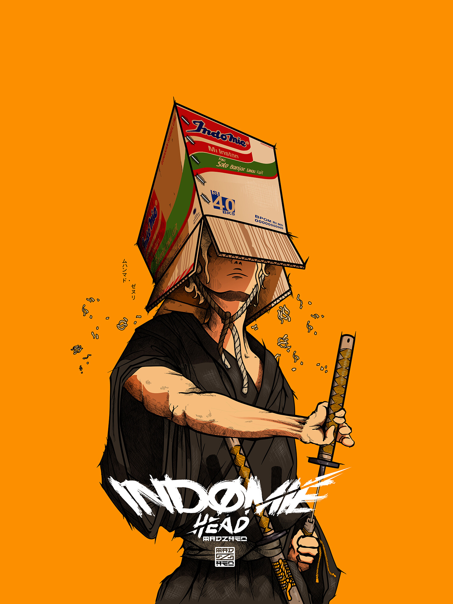 ArtStation - Indomie Head