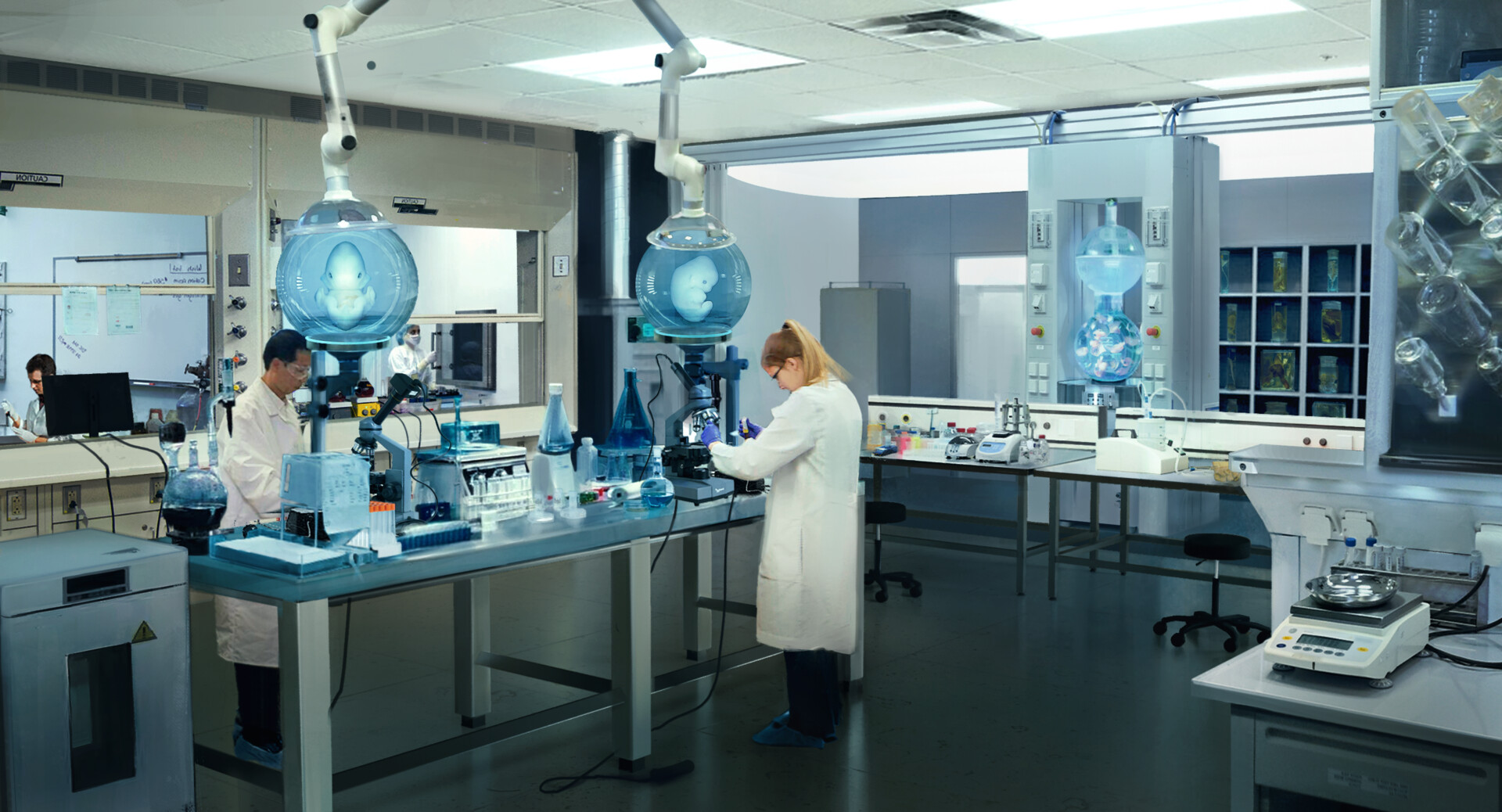 ArtStation - biological laboratory