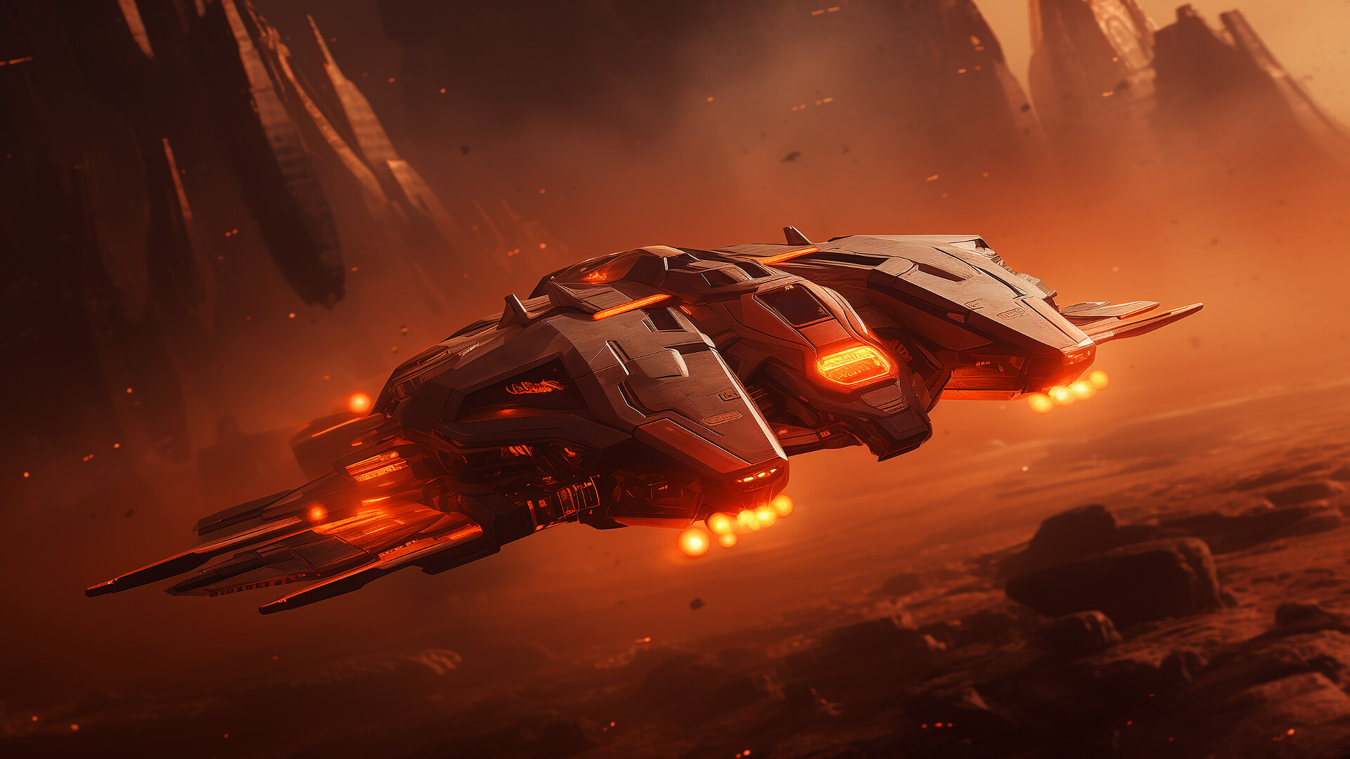 ArtStation - Planet Ship