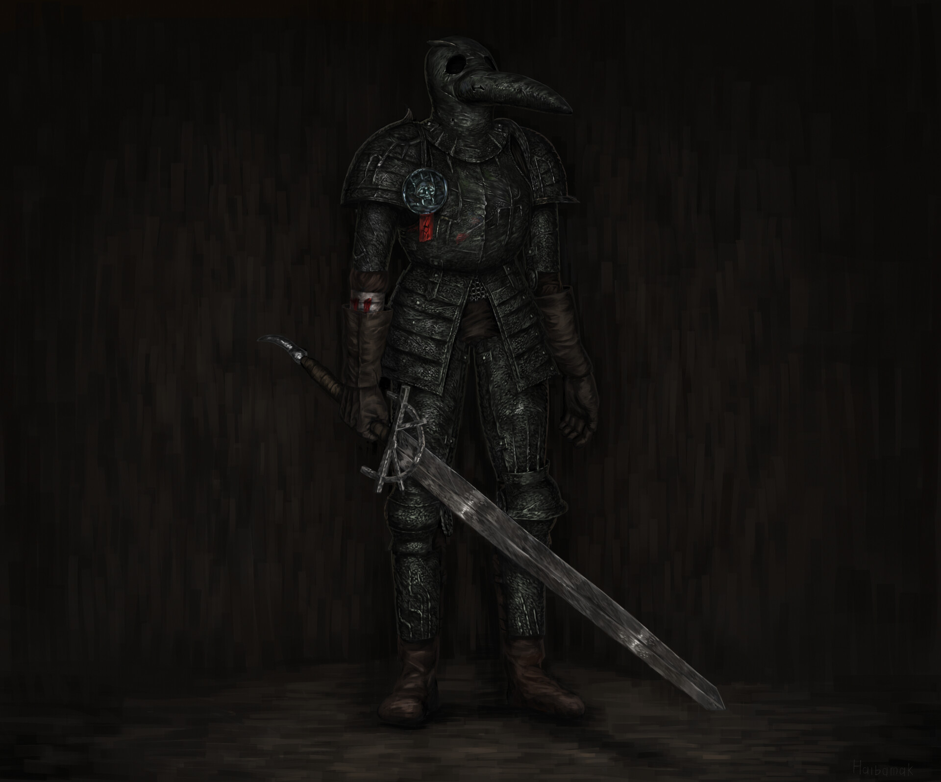 ArtStation - Vampire's knight-servant