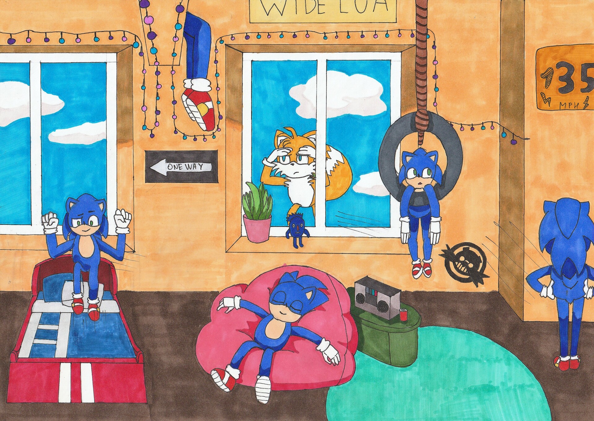 ArtStation - Sonic's room