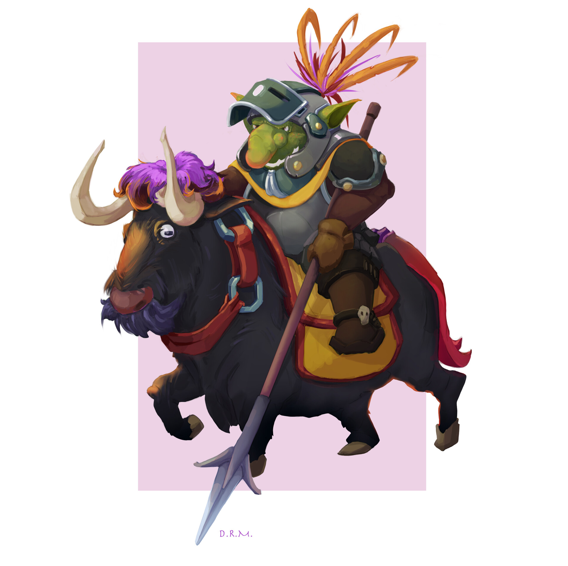 ArtStation - The magnificent knight / El magnífico caballero