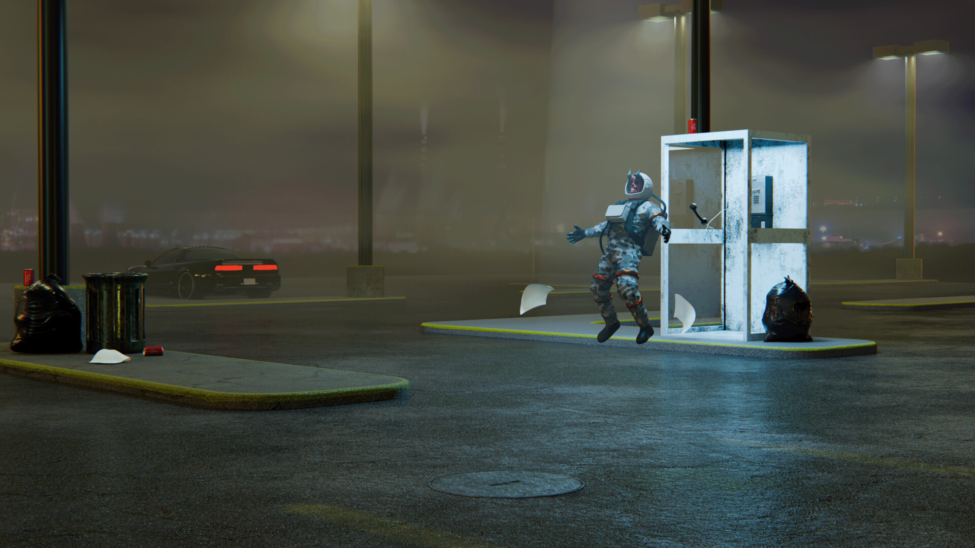 ArtStation - The last surviving Cosmonaut