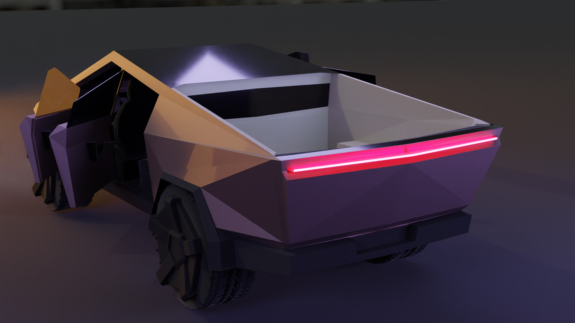 ArtStation - Tesla Cybertruck Concept