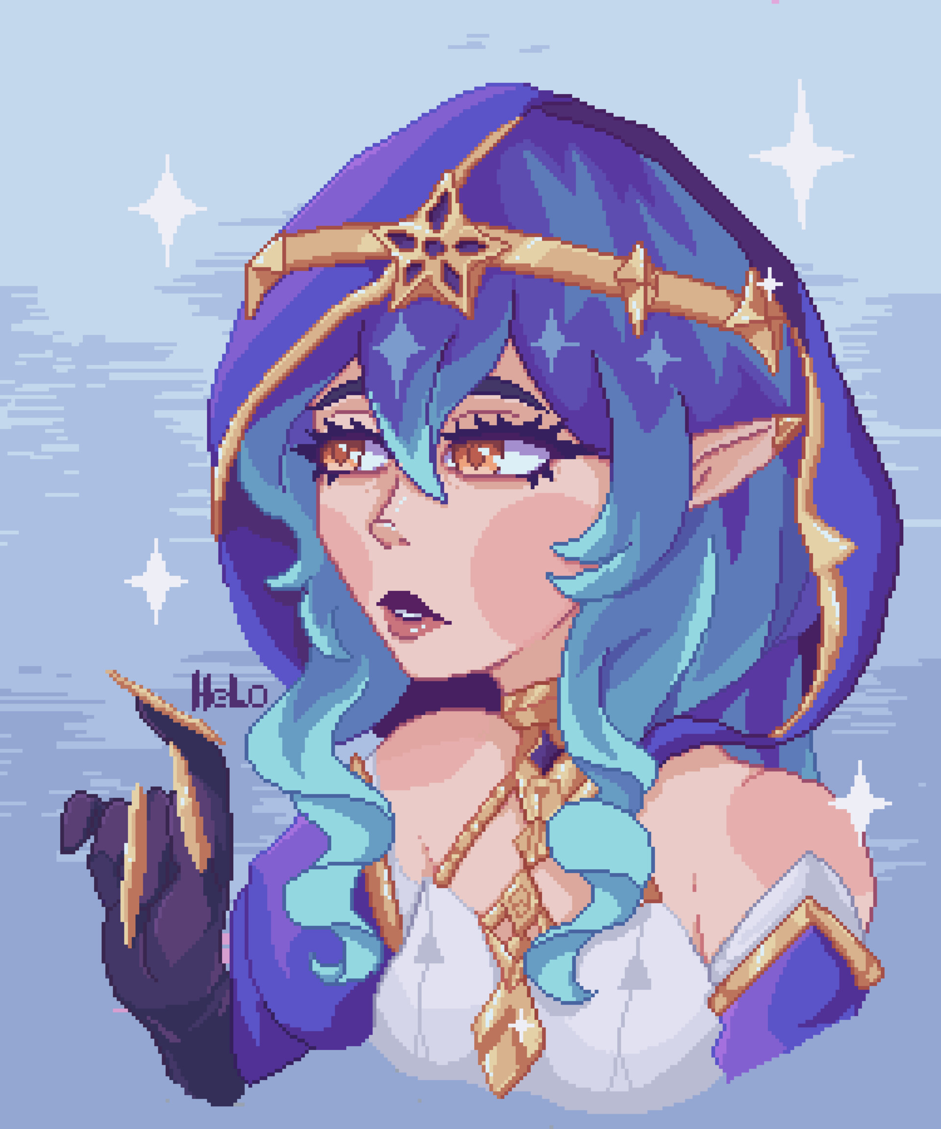 ArtStation - layla pixel art