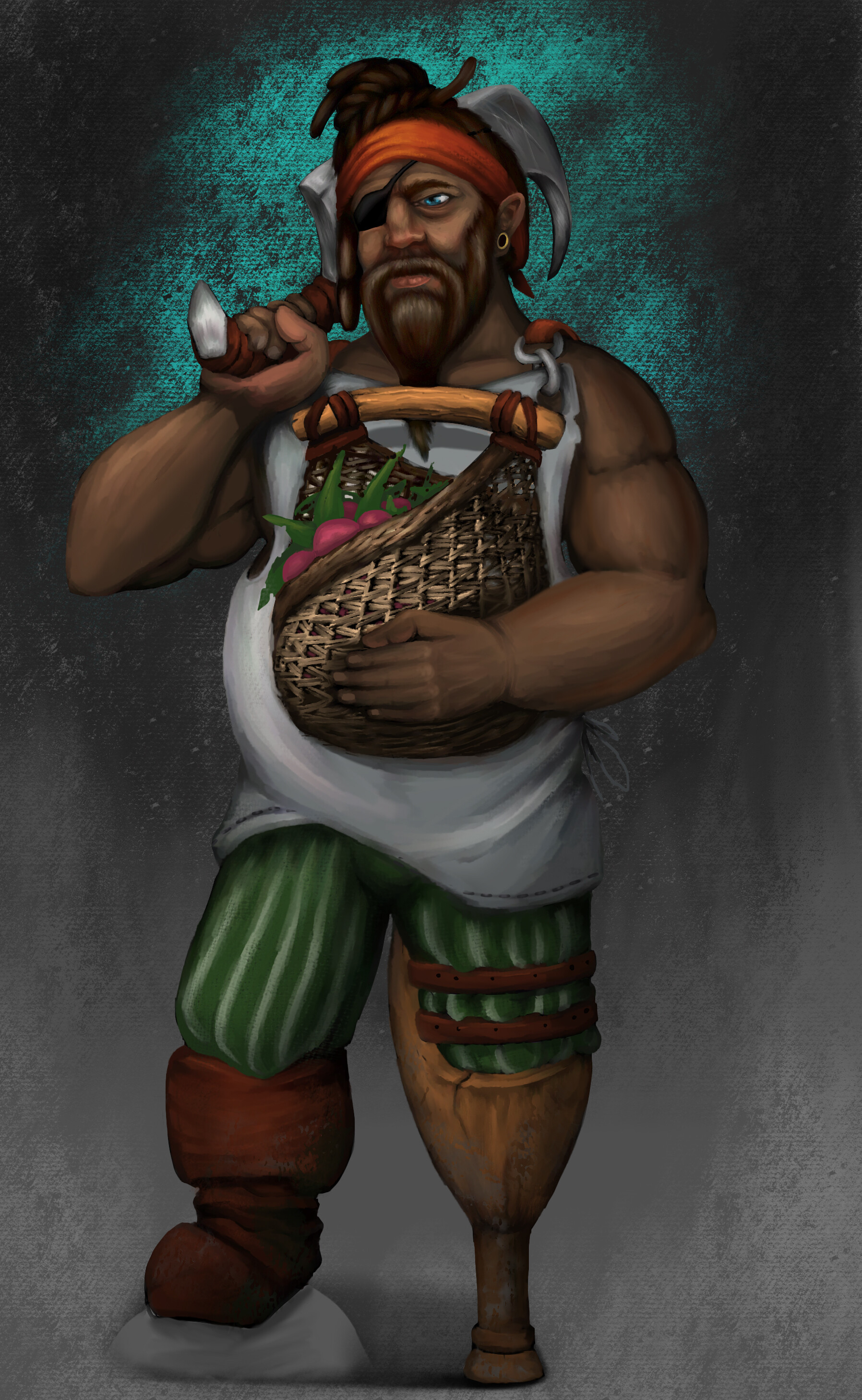 ArtStation - The pirate cook