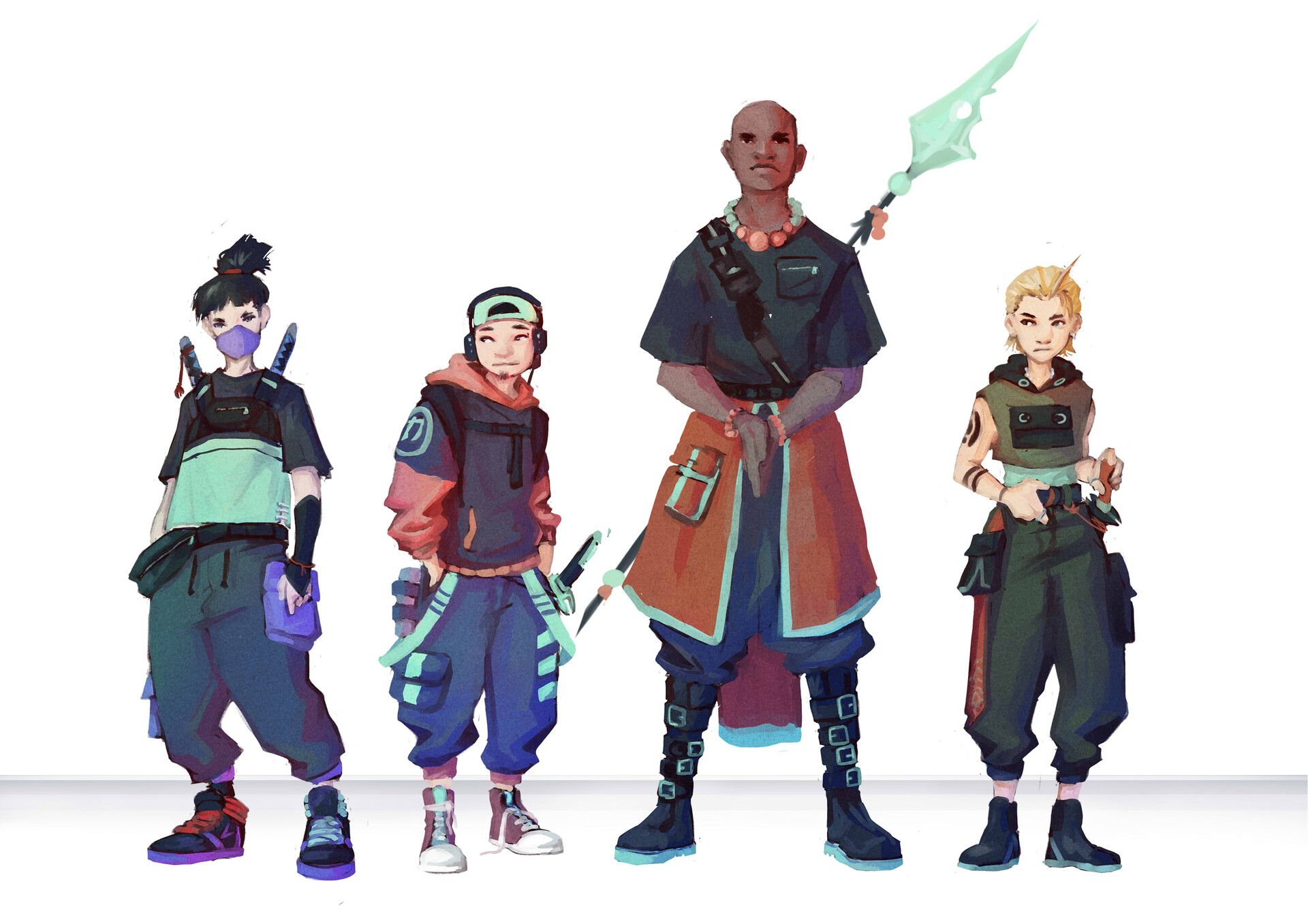 ArtStation - Neo Samurai character