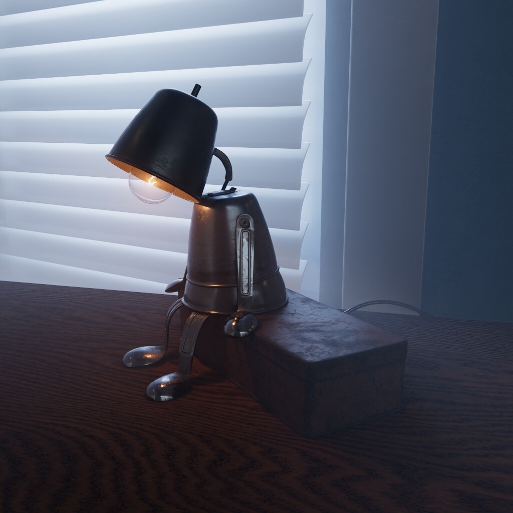 ArtStation - Lamp Man