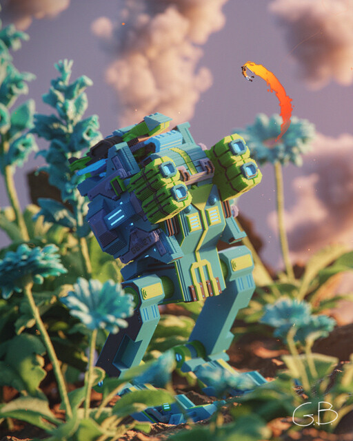 ArtStation - 28/01/2024 Lame ardente