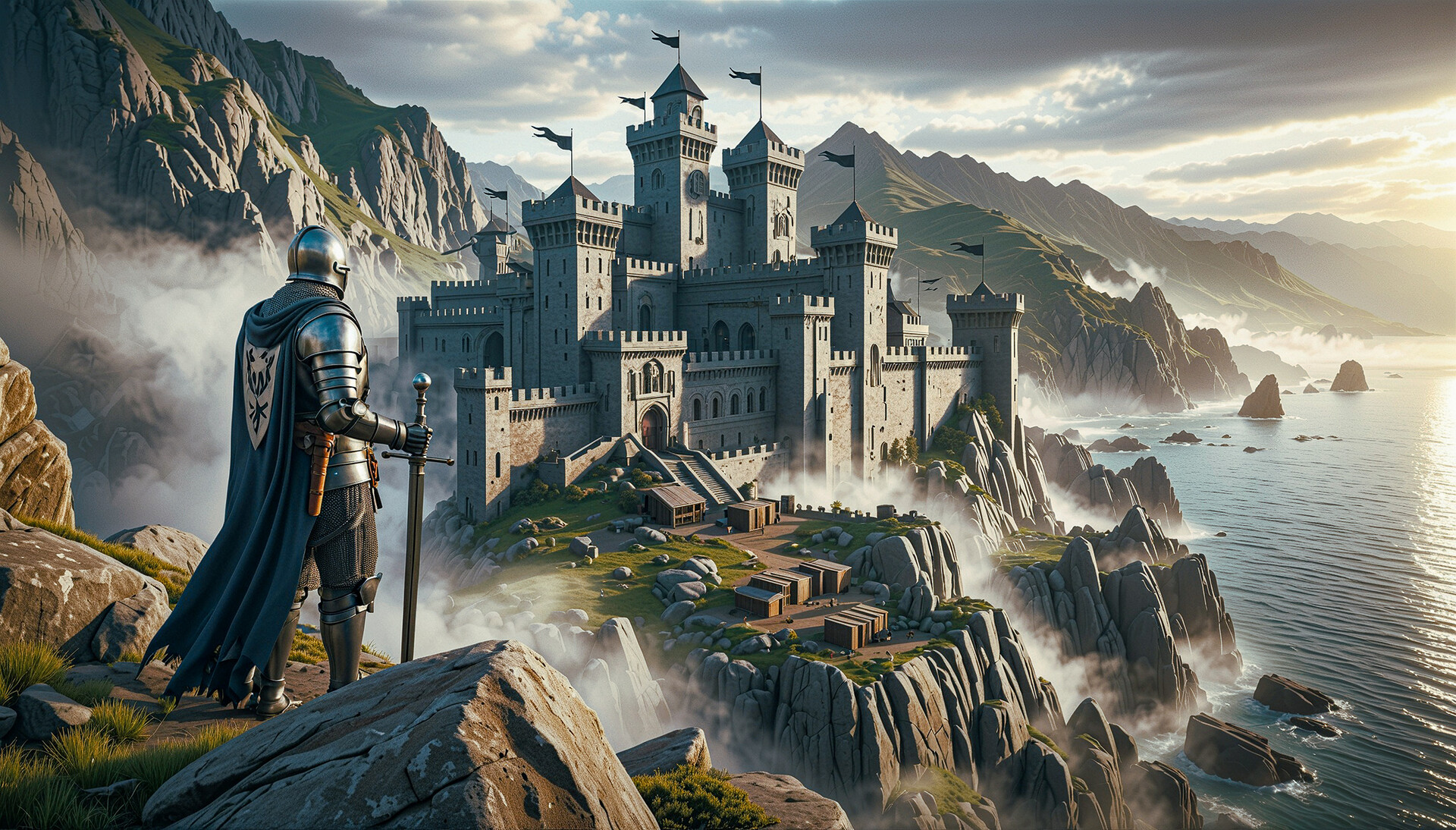 ArtStation - Coastal Stronghold