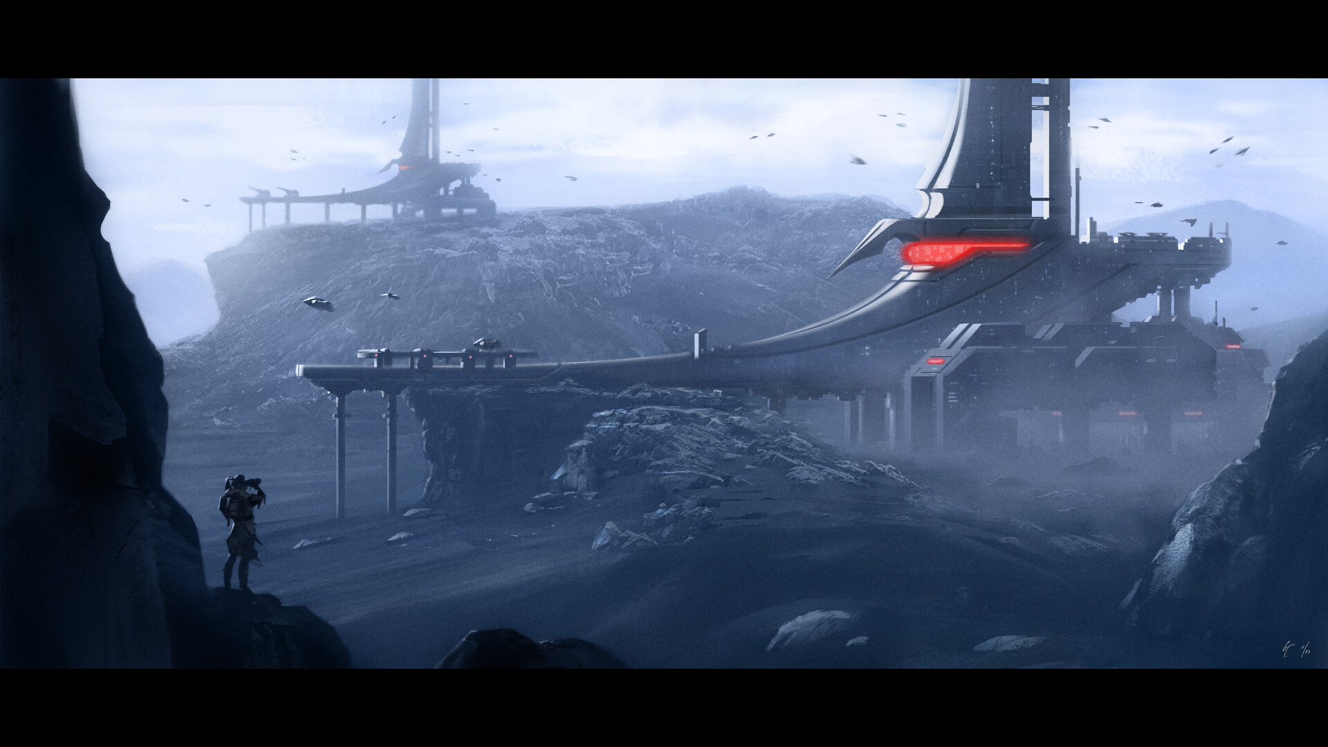 ArtStation - Mountain Base