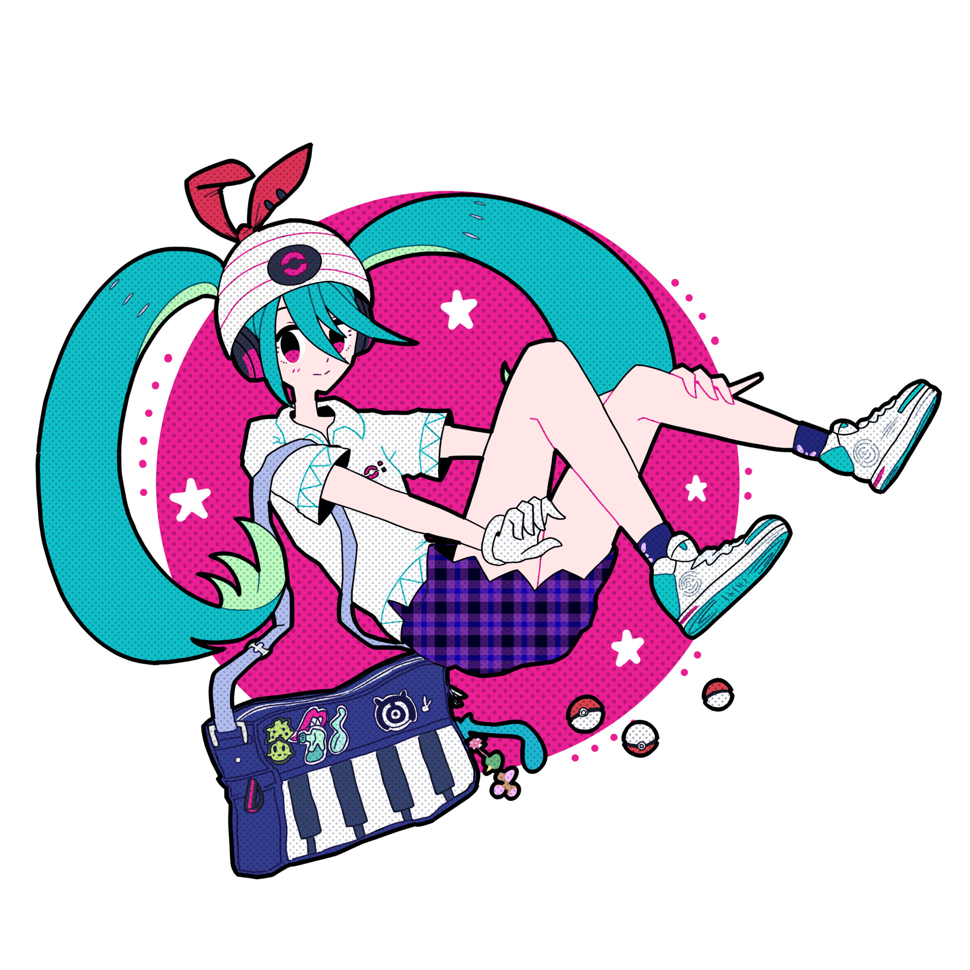 ArtStation - Hatsune Miku x Pokemon (Psychic)