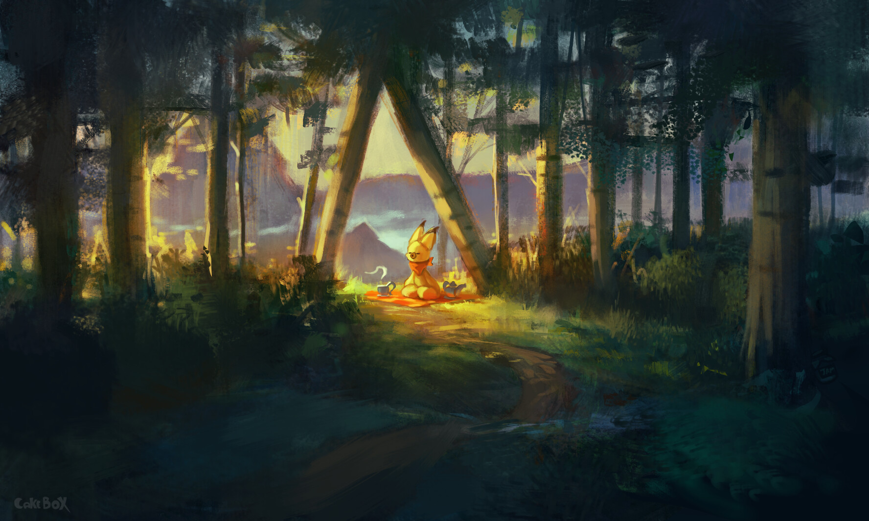 ArtStation - Tea Break