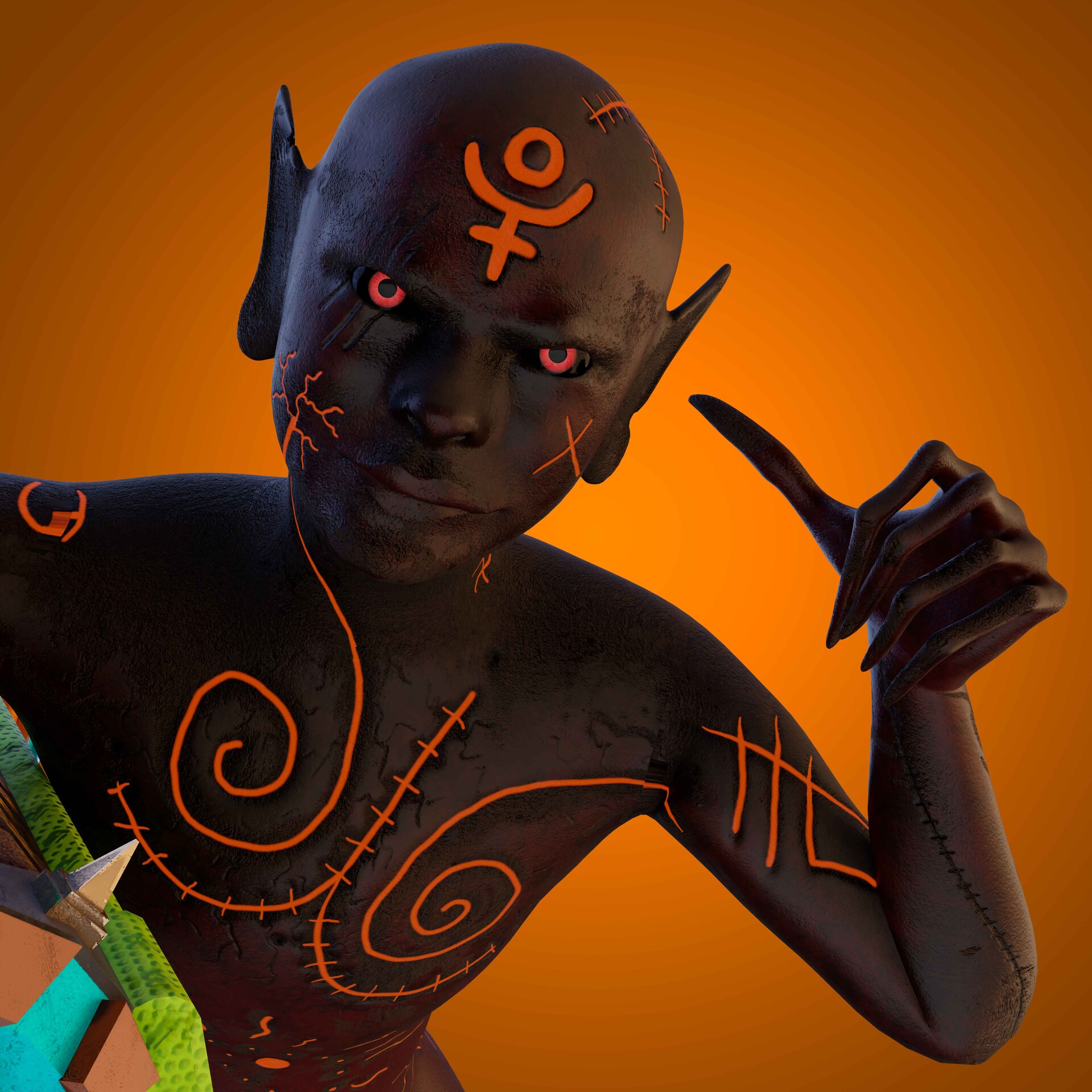 ArtStation - DEMONIO 3D PLUTON