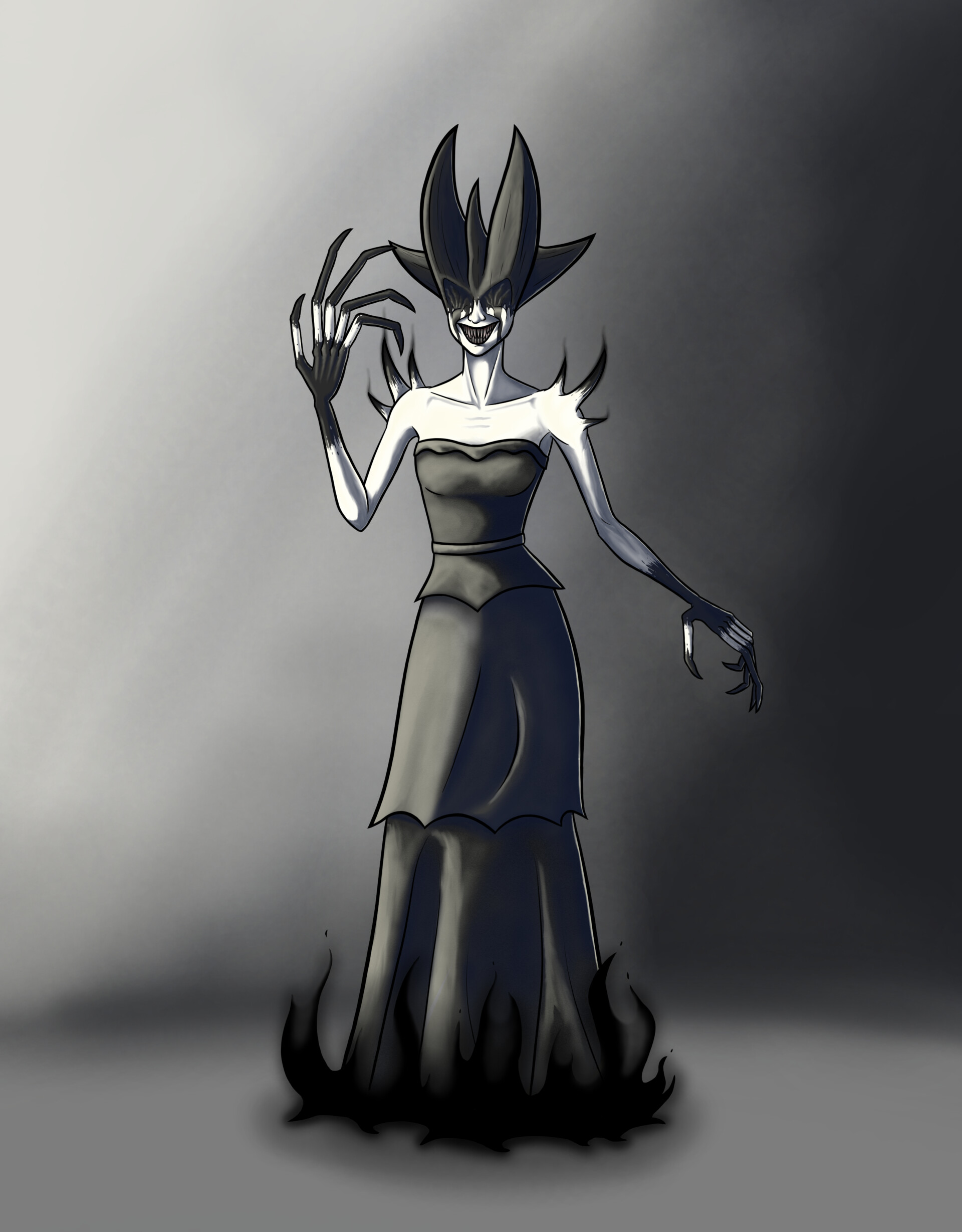 Andrew Miracle - Art Style Challenge: Mistress of Shadows