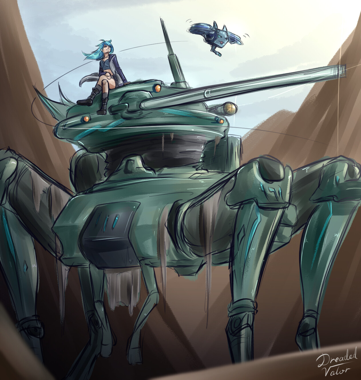 ArtStation - Aiko and Swallowtail