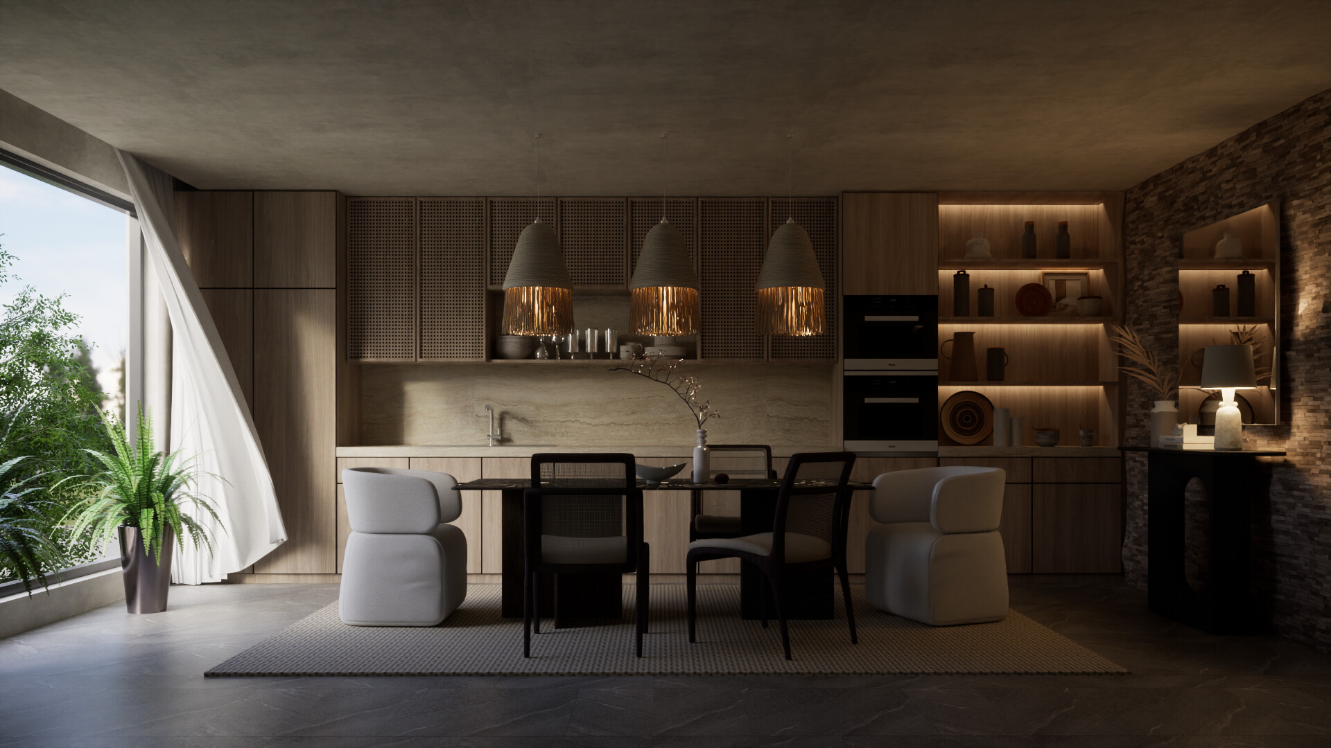 ArtStation - Kitchen Rendering