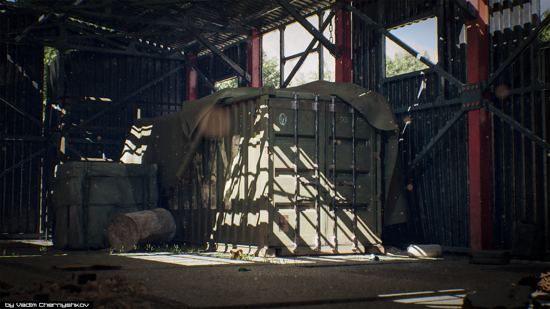 ArtStation - Military Container