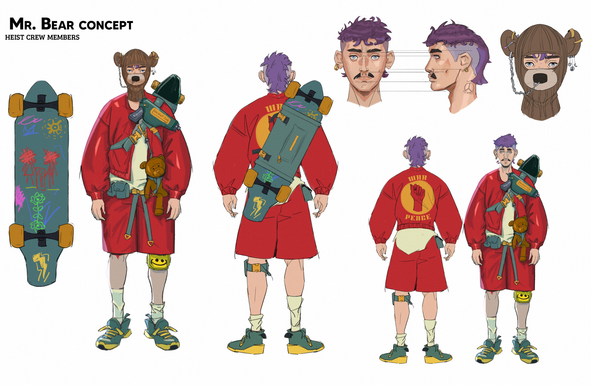 ArtStation - Mr. bear character design