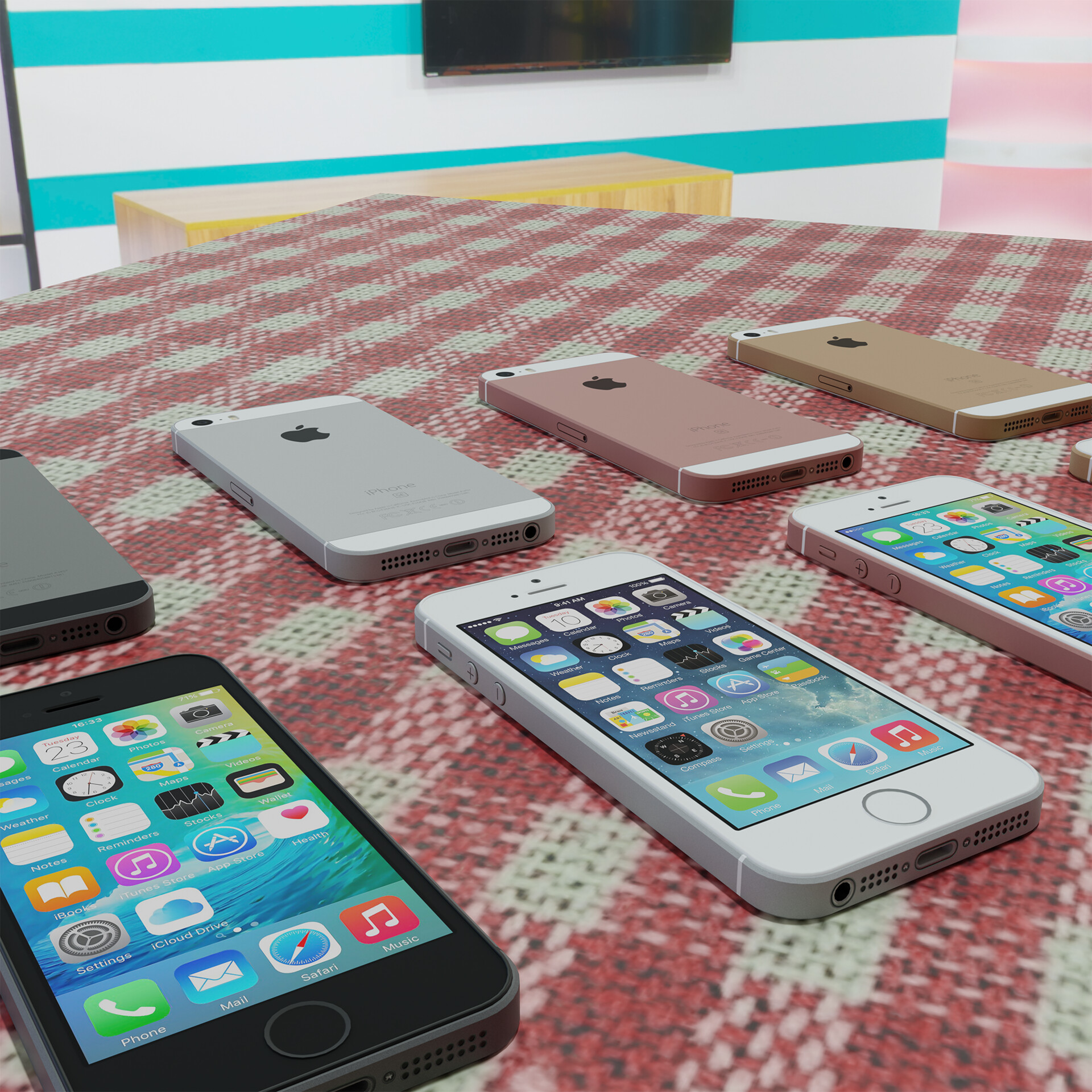 ArtStation - Iphone SE