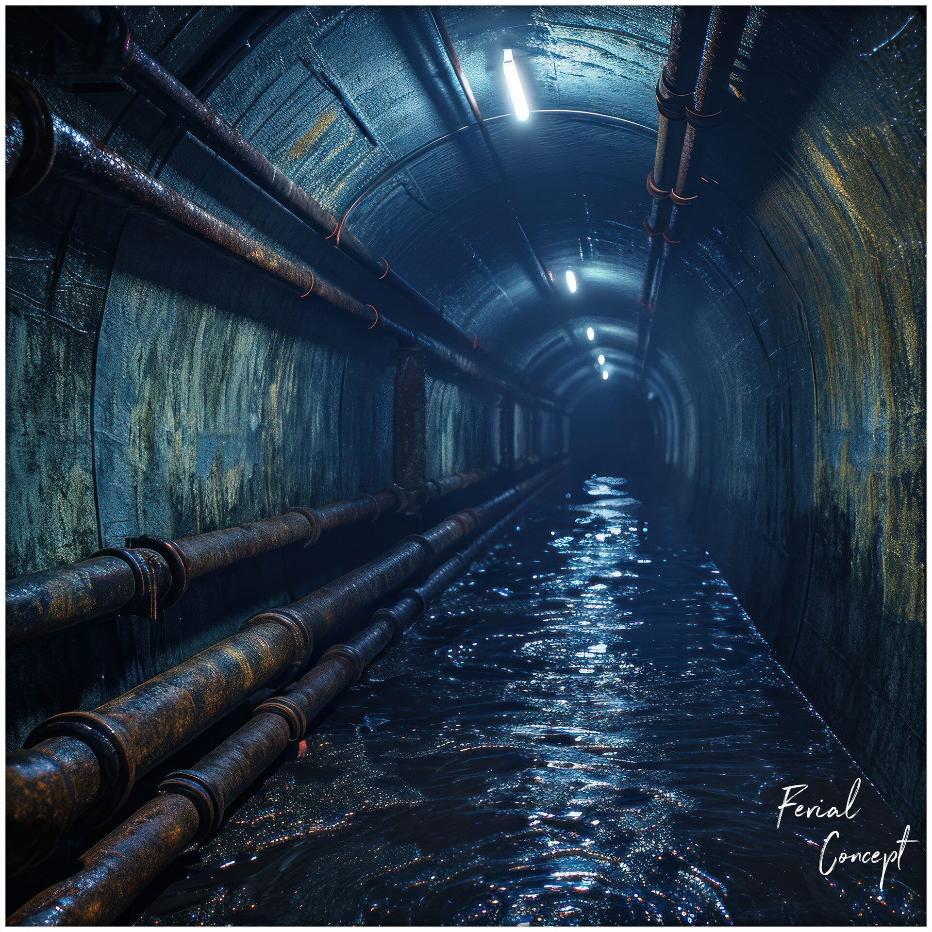 ArtStation - 🔹220 Sewer System Environment Concept Reference Image Pack ...