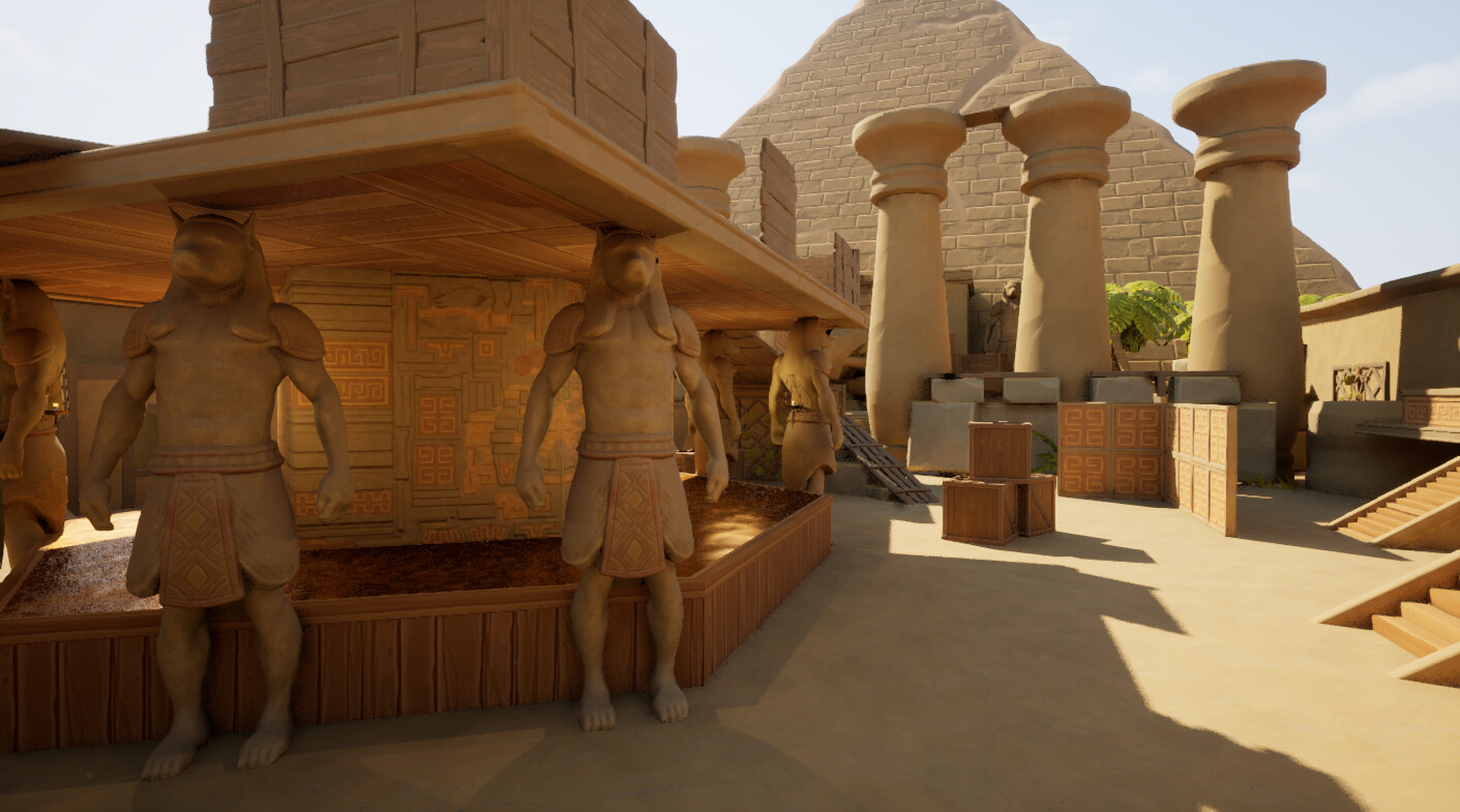 ArtStation - Egyptian Multiplayer Map