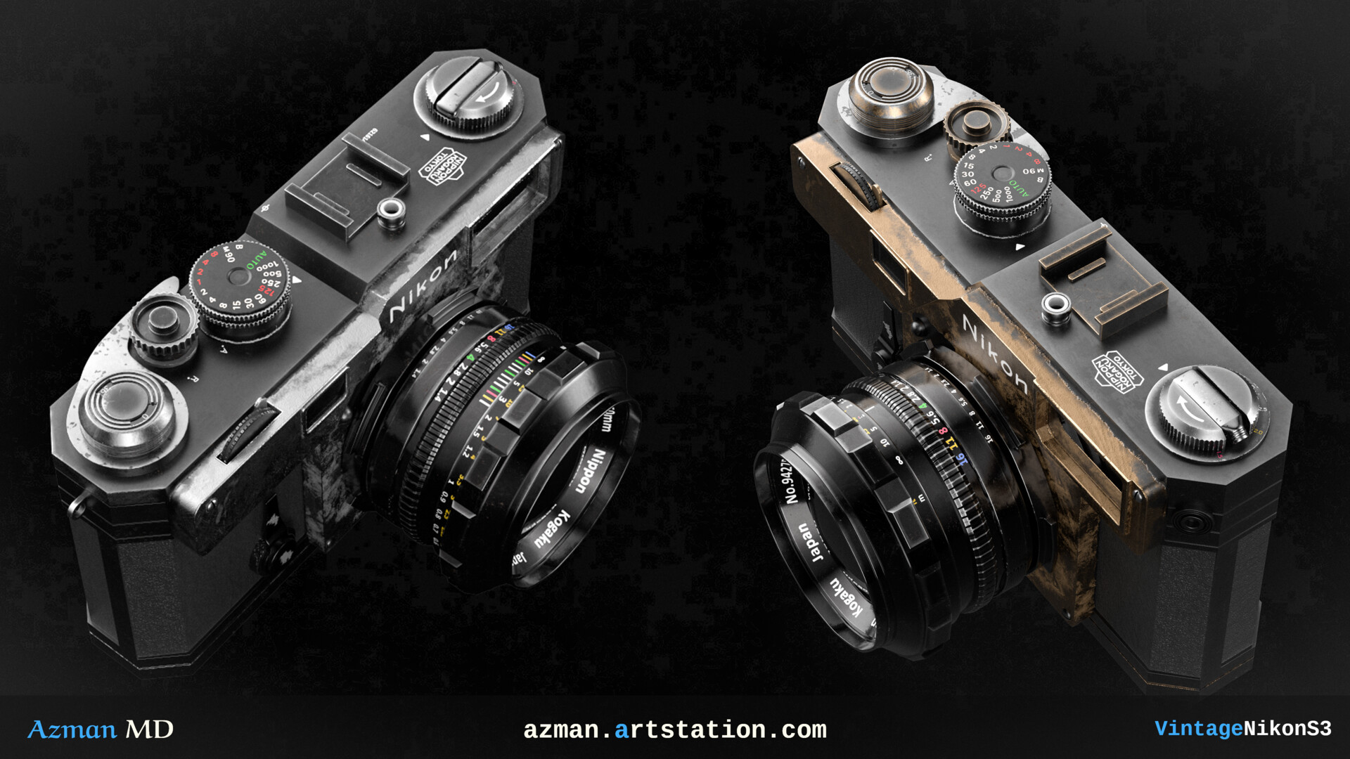 Azman MD - Vintage Nikon S3 Camera