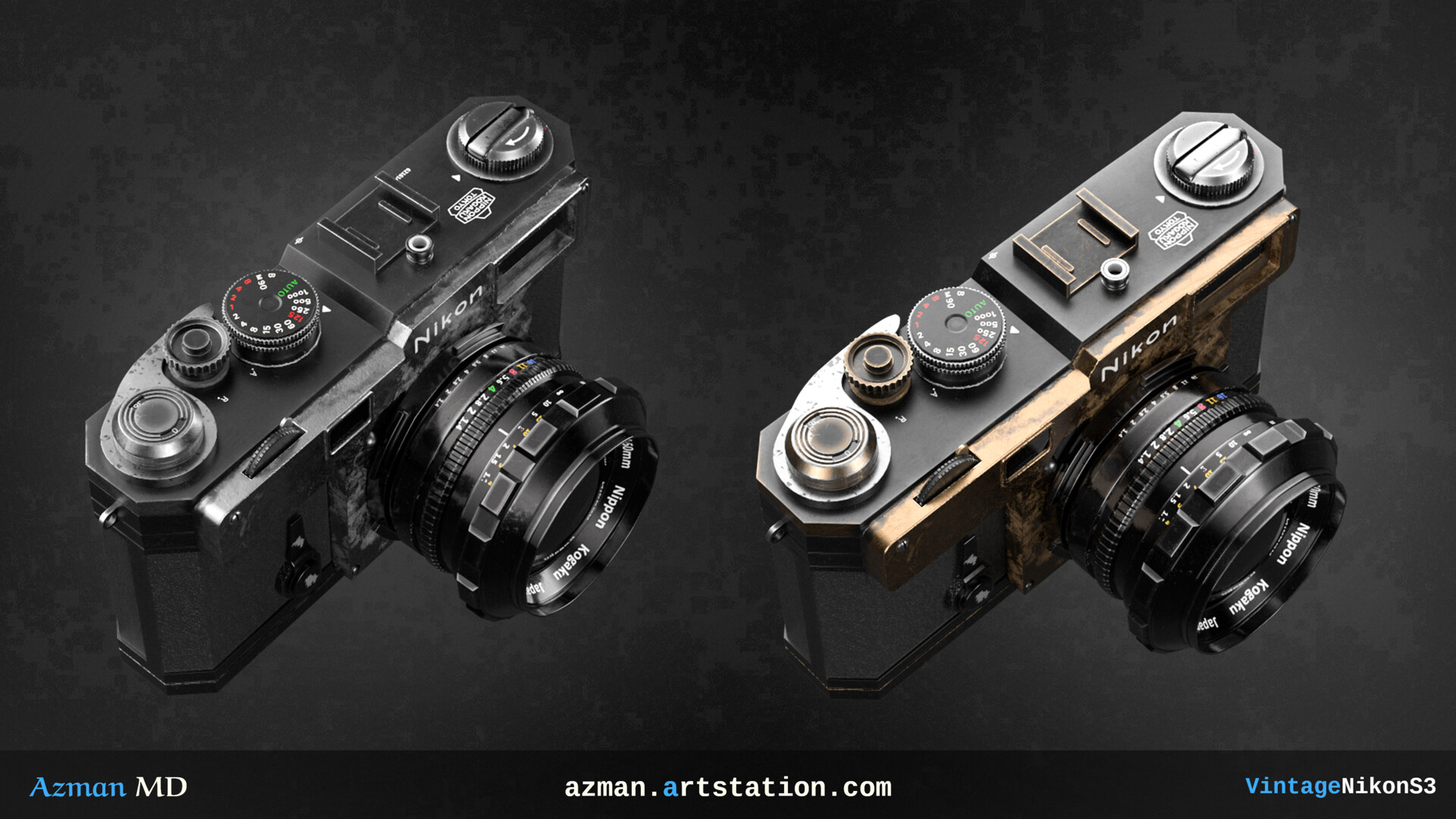 Azman MD - Vintage Nikon S3 Camera