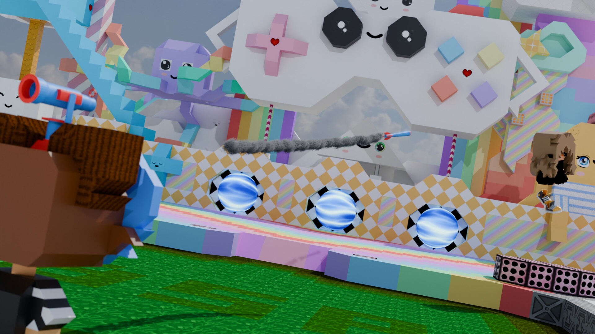 ArtStation - BlockStarPlanet Game Banner